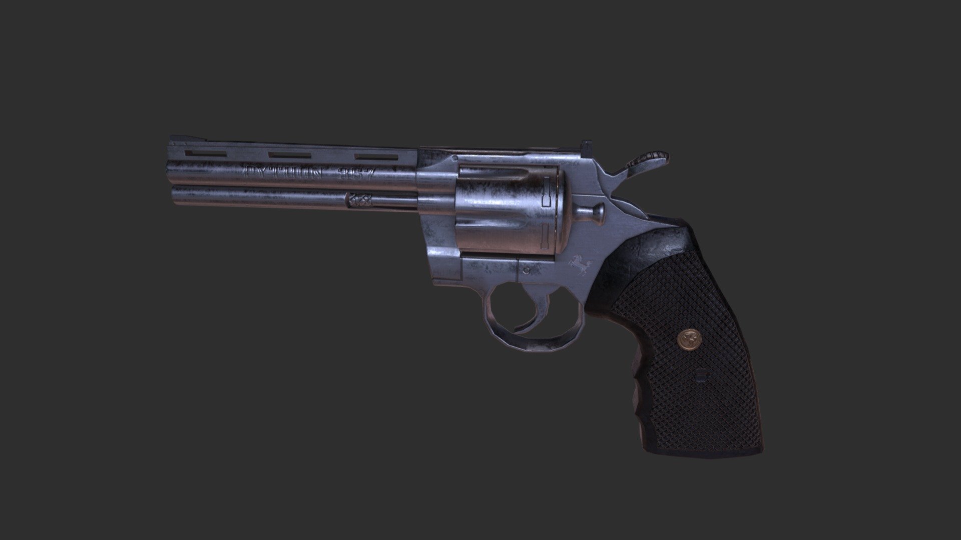 Colt Python 357 - 3D model by sinfulldestiny [2214578] - Sketchfab