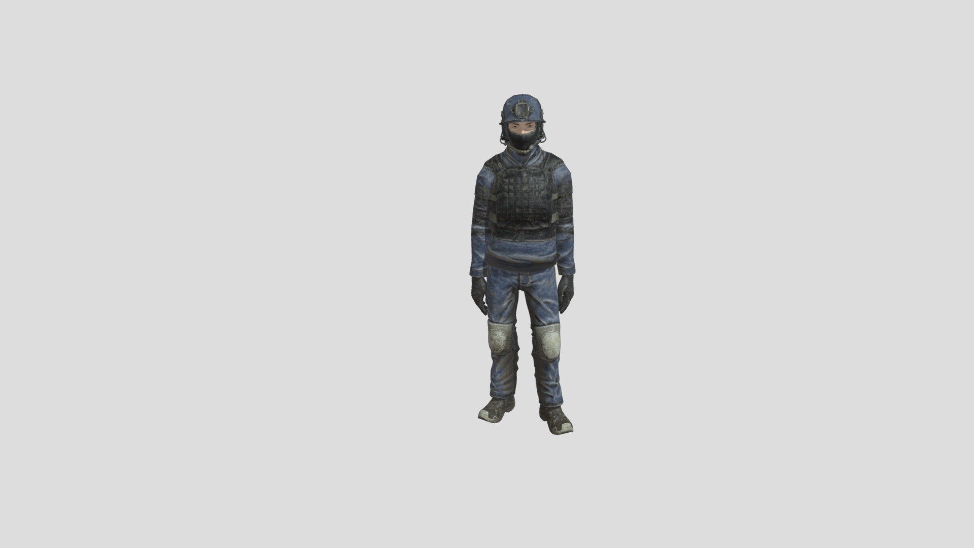 MTF Mobile Task Force agent - Download Free 3D model by CrackyCreates ... MTF Mobile Task Force agent - Download Free 3D model by CrackyCreates ...