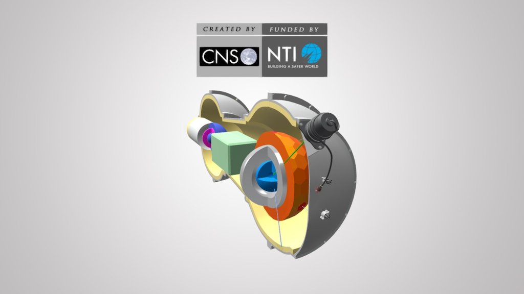 North Korean Thermonuclear Weapon Cutaway - 3D model by JamesMartinCNS ...