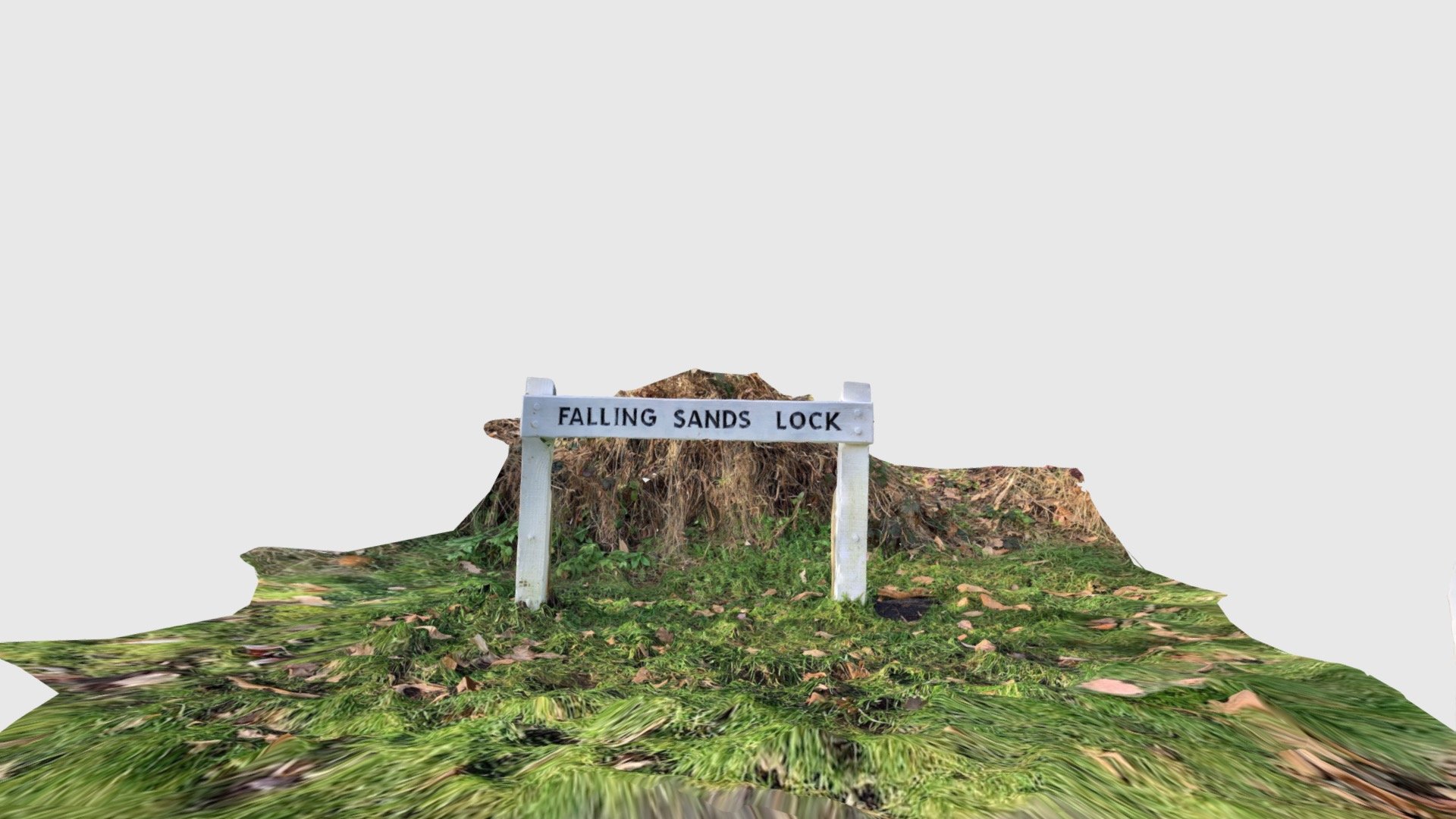 Falling Sands Lock Sign - Download Free 3D model by Paul.Lancaster ...