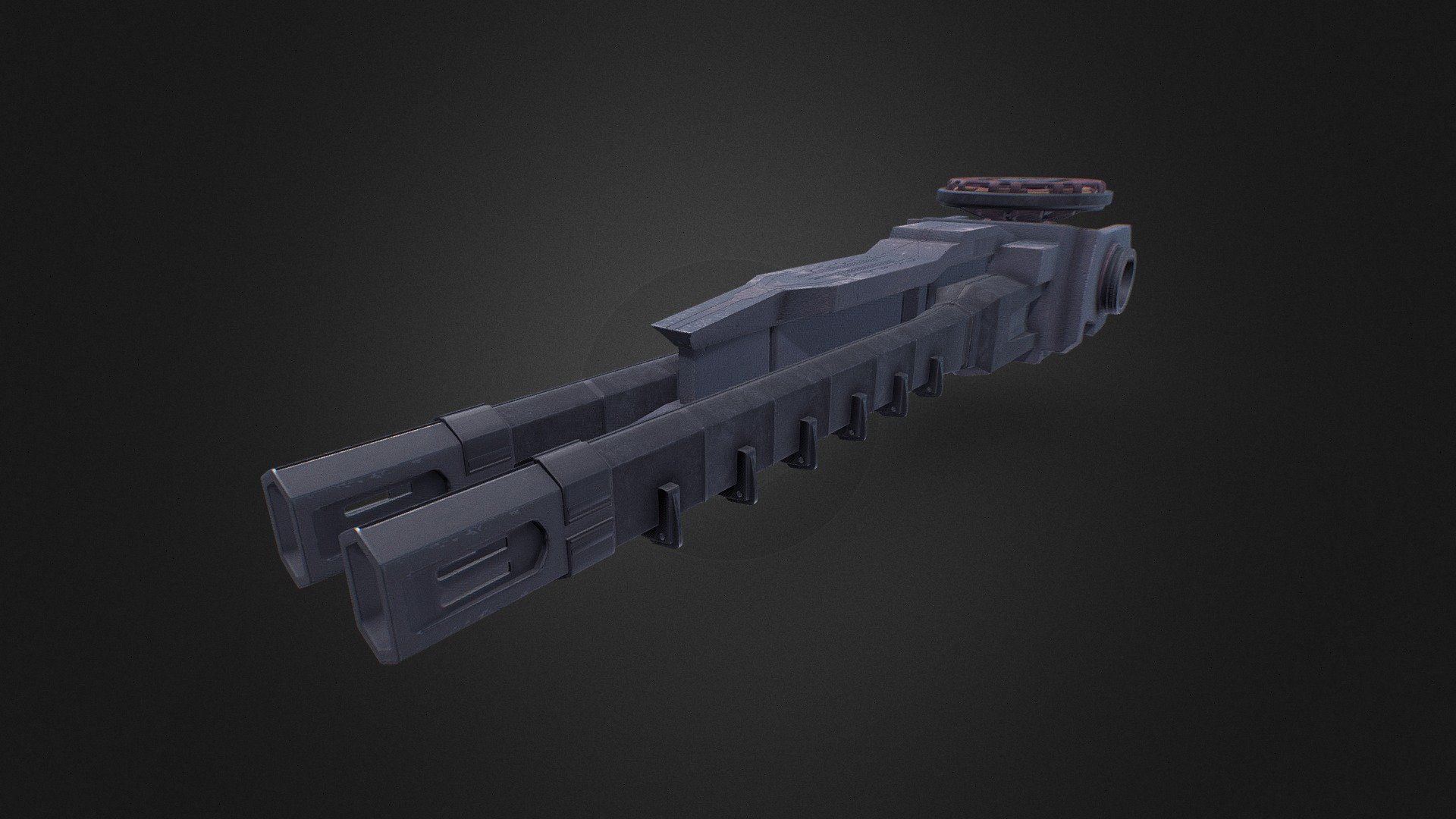 The main caliber of the mobile platform - 3D model by TadenStar ...