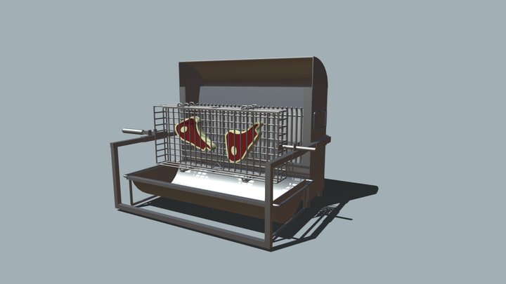 spit-roast - Sketchfab