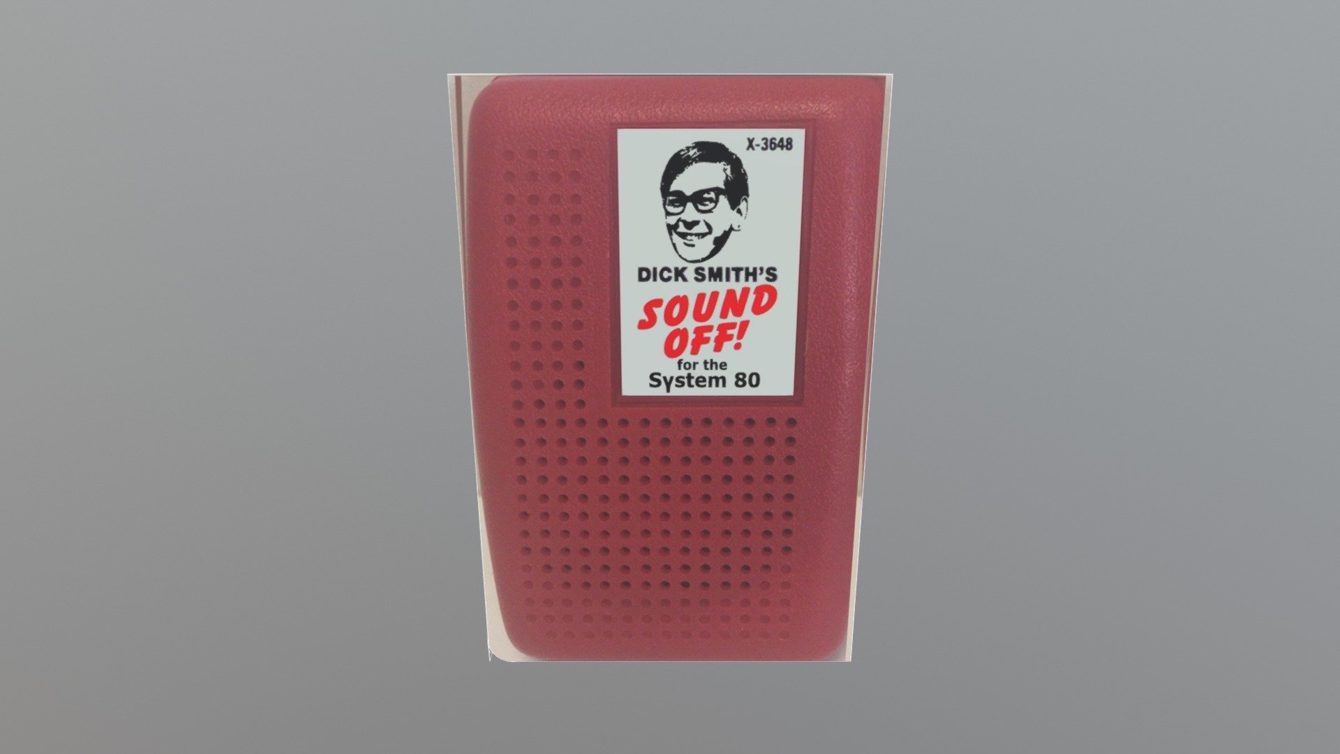 Sound Off radio - 3D model by TRS-80 [22180e3] - Sketchfab
