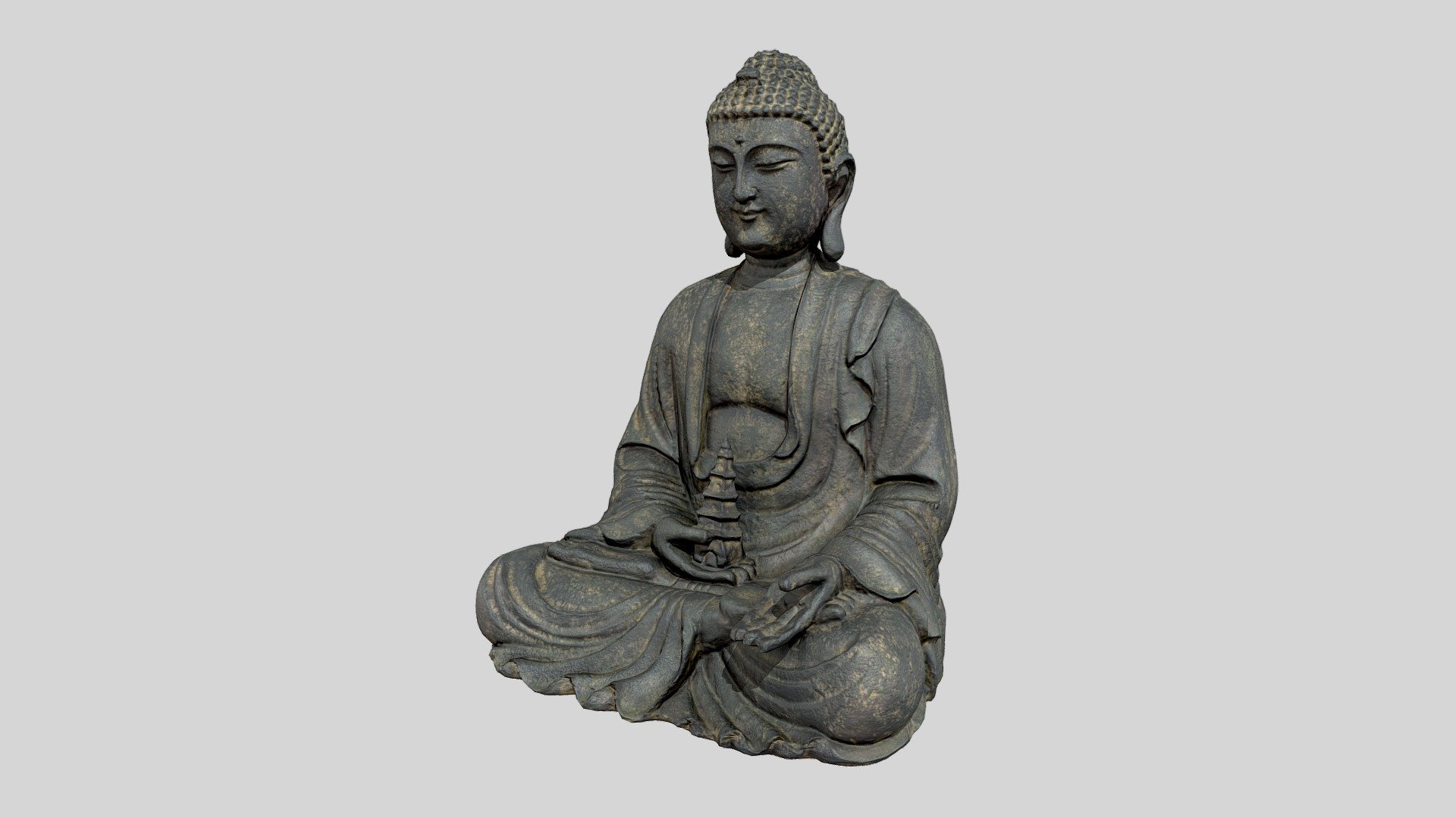 Buddha of Thailand - Buda de Tailandia - 3D model by Ximo Vilaplana ...