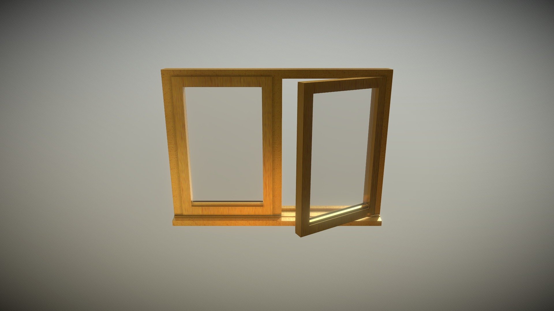 Draft 1 Window - 3D model by BenBurr [22184ec] - Sketchfab