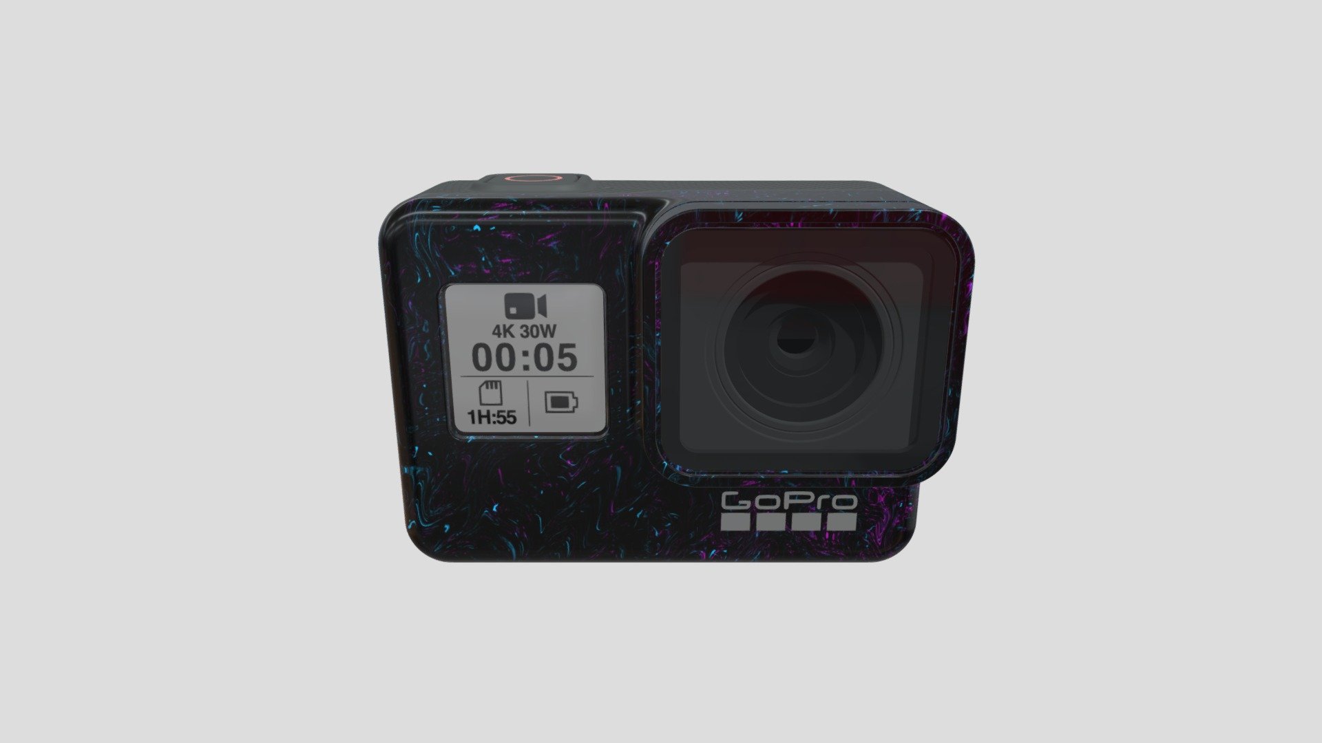 Gopro Hero 5 textured CAD-model - 3D model by maccerboi [221a072 ...