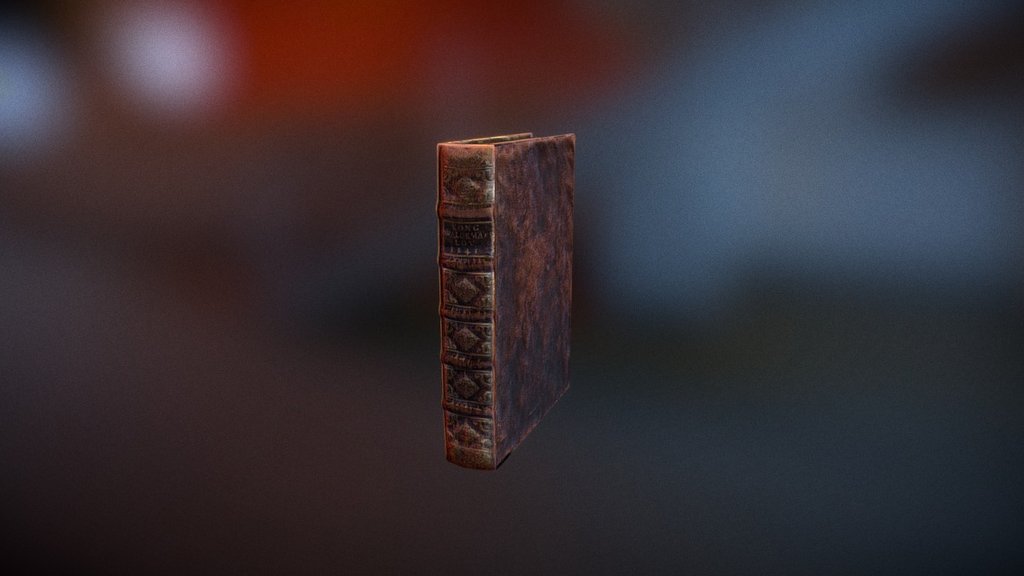 Old Book - 3D model by Michael McEachern (@mikemceachern) [221ab53 ...