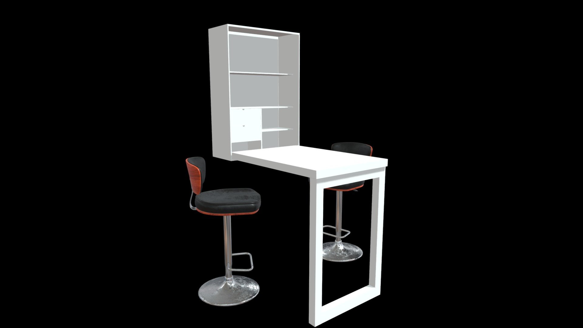 bar table - 3D model by amandeepwalia1988 [221af39] - Sketchfab