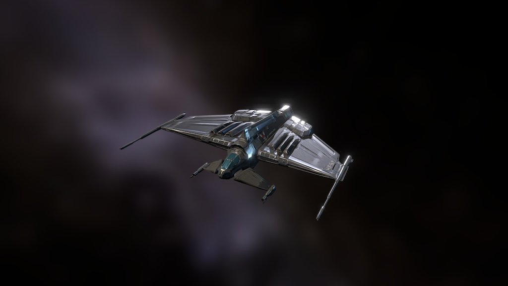 HFSF Manta Heavy Fighter - 3D model by fwsgames [221c08b] - Sketchfab