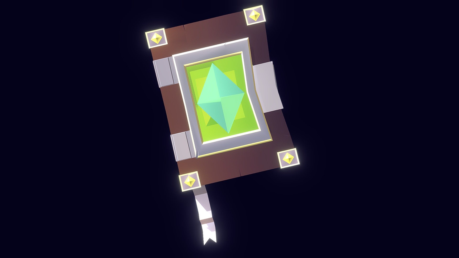 Book - 3D model by UrielSalvador [221c0cc] - Sketchfab