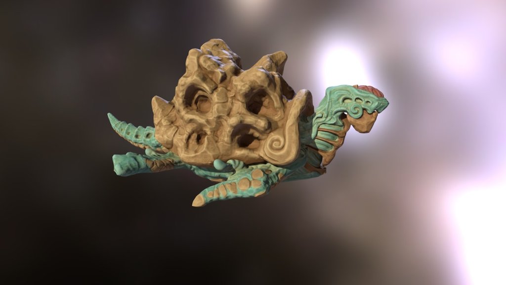 Turtle (Work In Progress) - 3D model by norfleetbrock [221d1cc] - Sketchfab