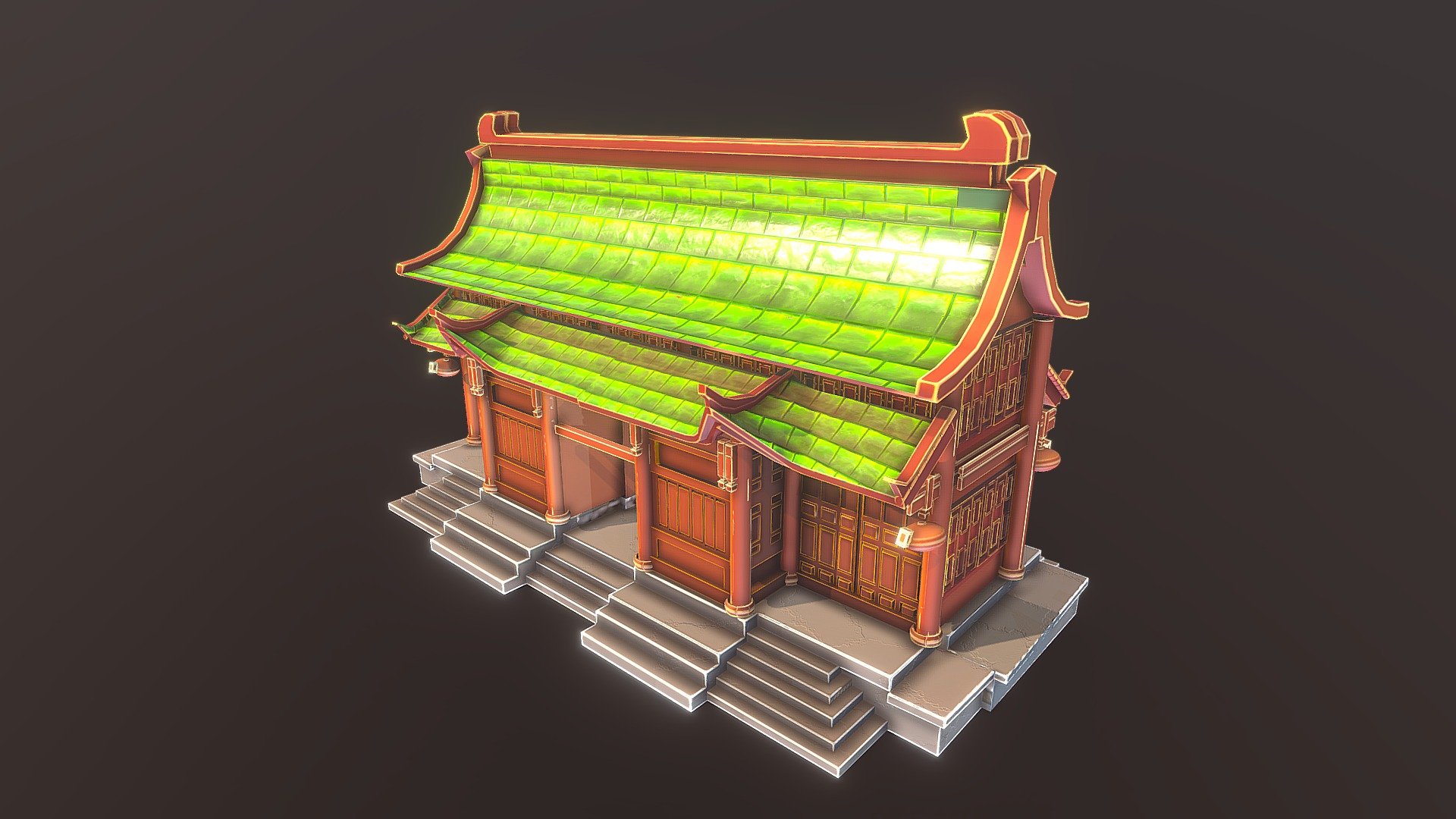 Temple - Download Free 3D model by anthonygouriou [221edcd] - Sketchfab