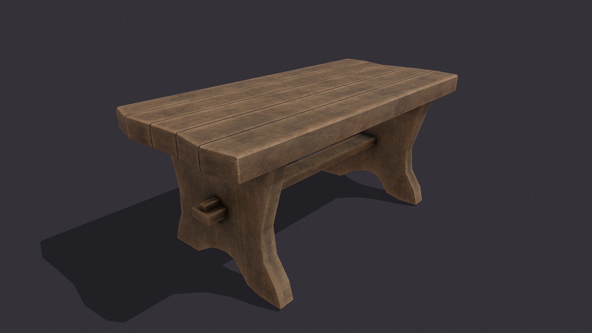 Medieval Bench - Buy Royalty Free 3D model by GetDeadEntertainment ...