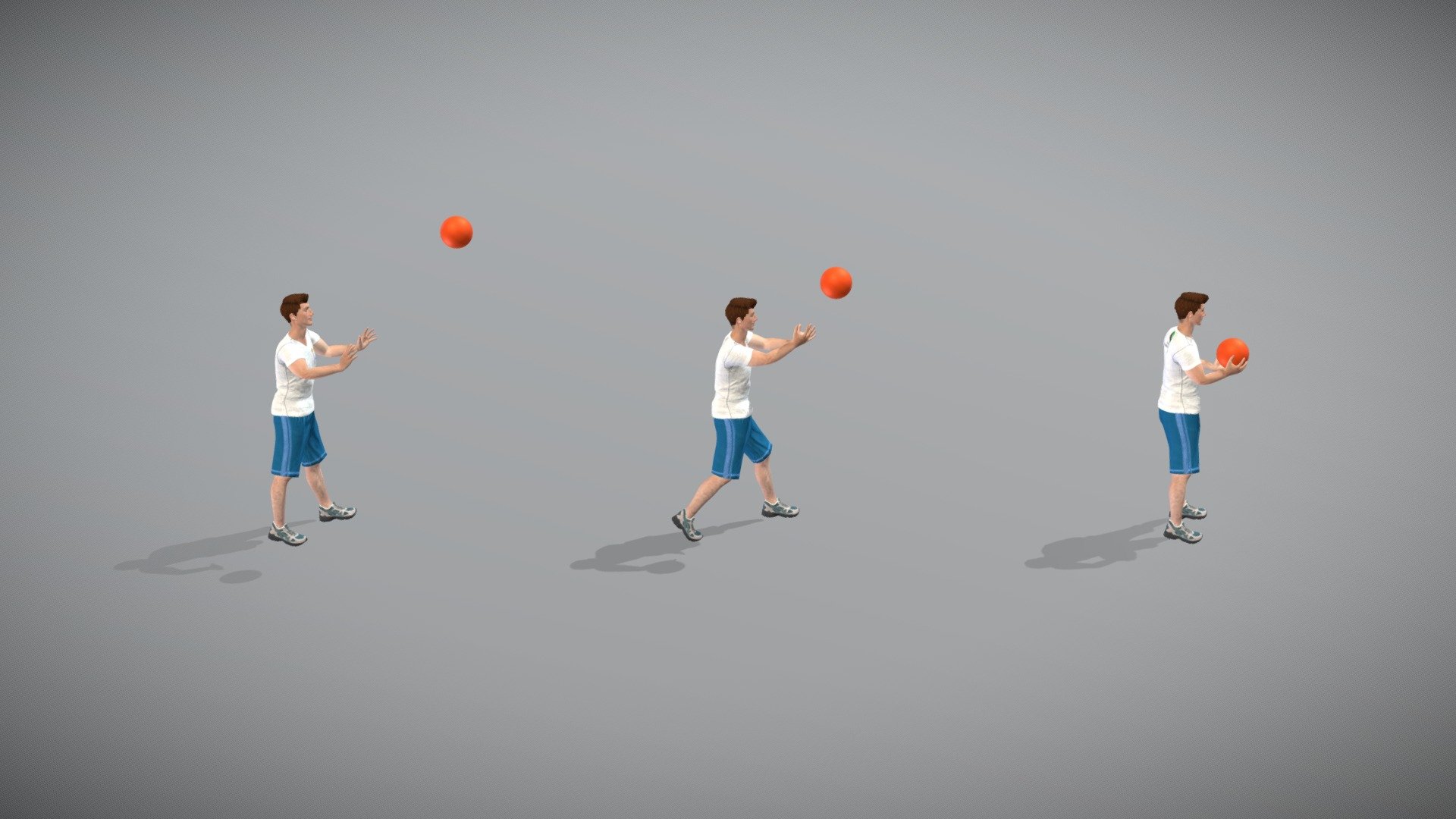 Motor Skill: Catch (Object Control Subtest) - Download Free 3D model by ...