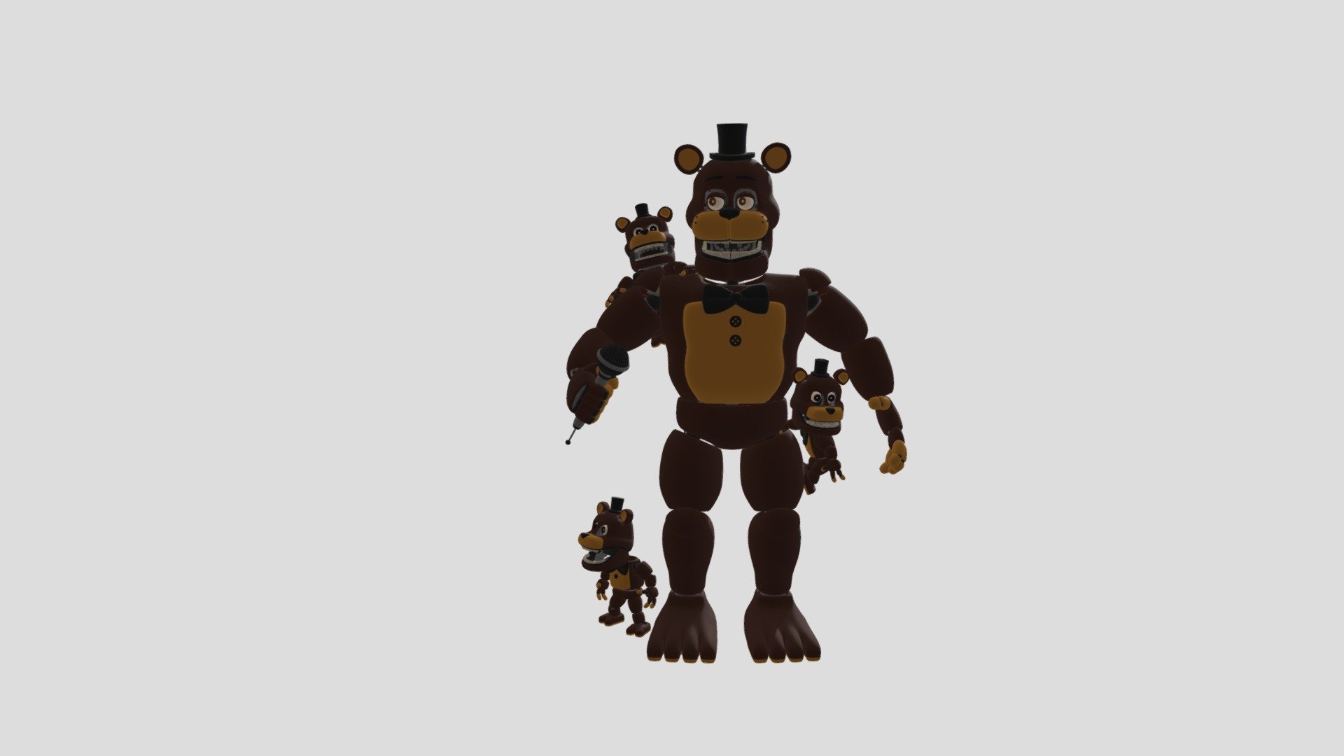 Unnightmare Freddy - Download Free 3D model by dwall8611 [2220c72 ...