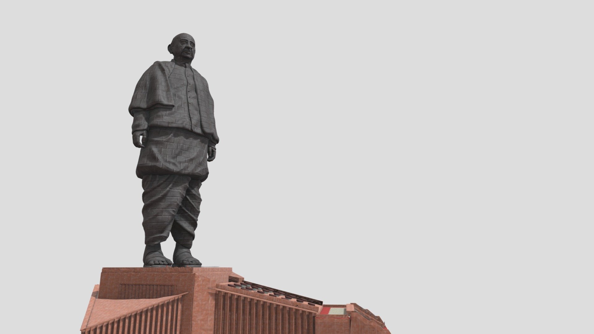 Statue of Unity - Buy Royalty Free 3D model by arshad irfan ...