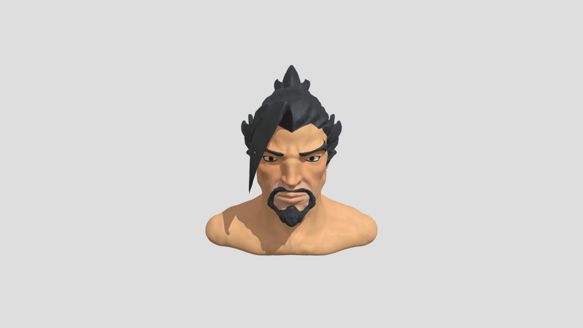 Hanzo! - 3D model by fcustodio [22245de] - Sketchfab