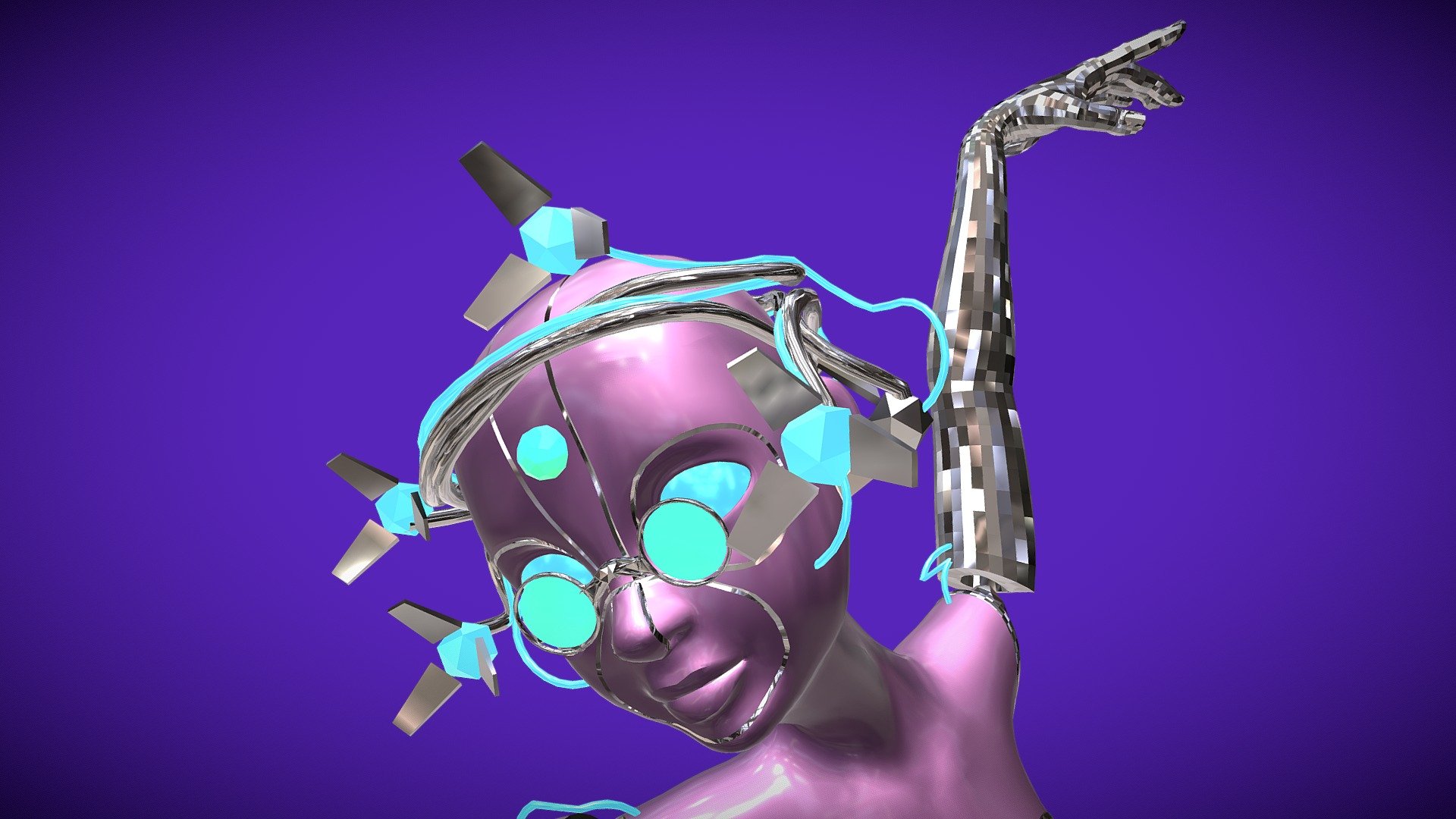 DJMedusa Final - 3D model by Adrian.Ratiu [2225795] - Sketchfab