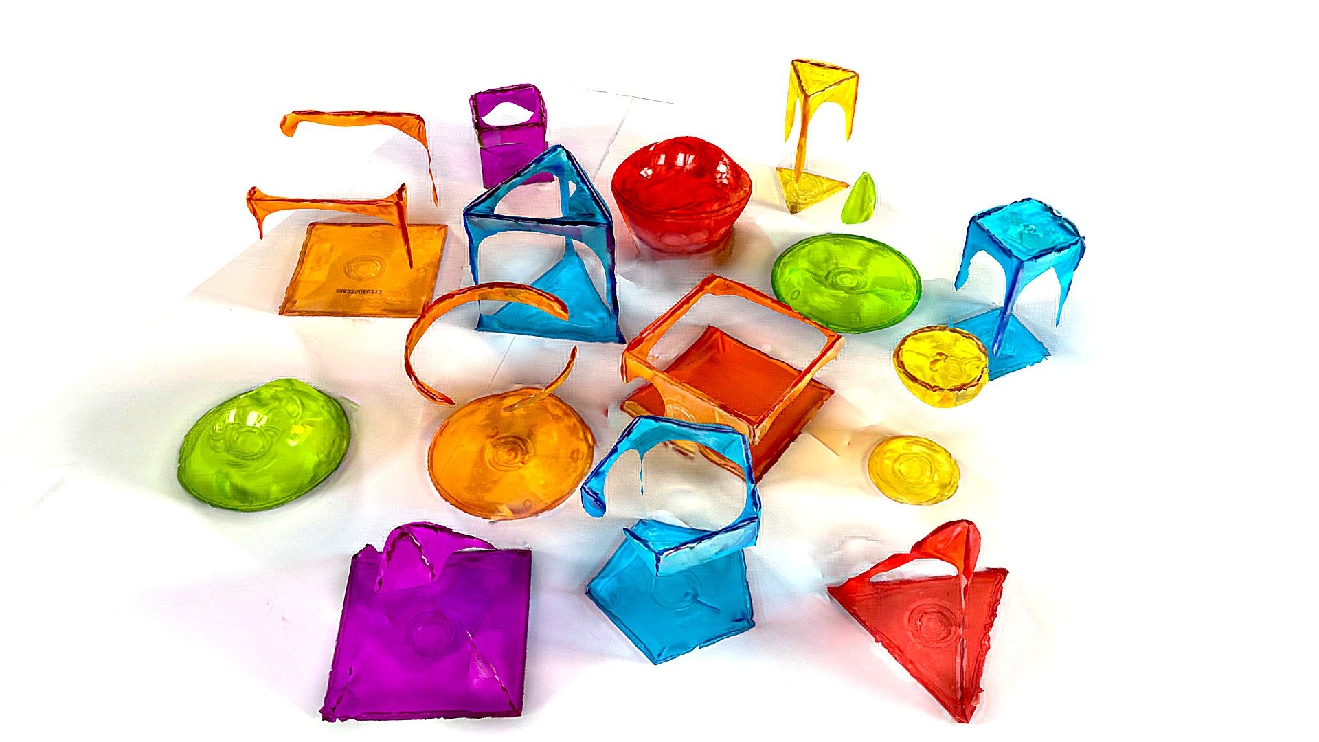 3d Scan of 14 Primitive Shapes - 3D model by Florian Stephens ...