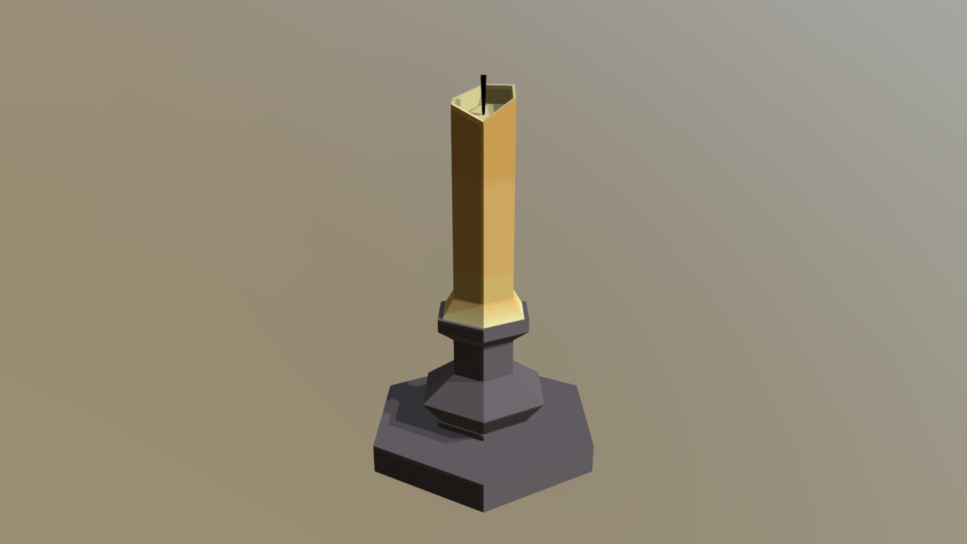 Bougie - 3D model by neovison [222d0b0] - Sketchfab