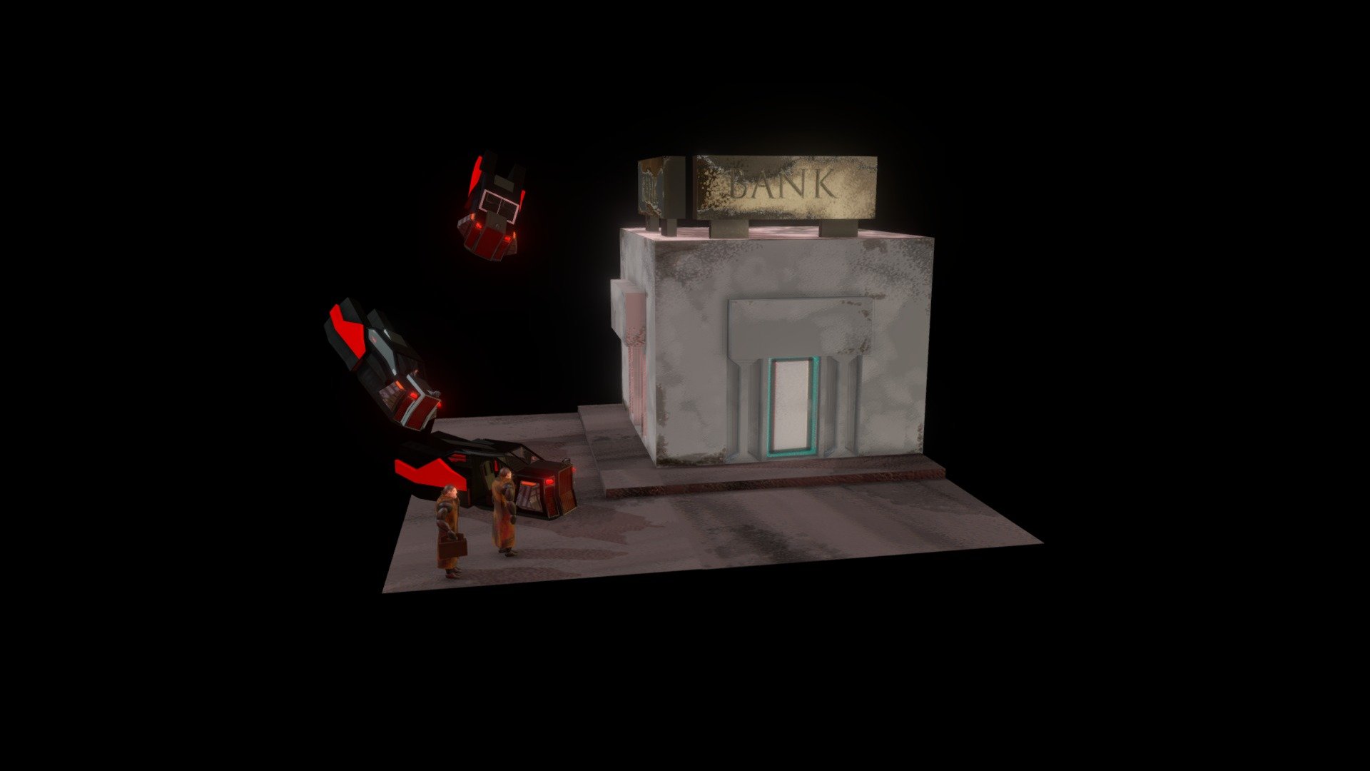 Heist - Download Free 3D model by Fred Drabble (@FredDrabble) [222db5a ...