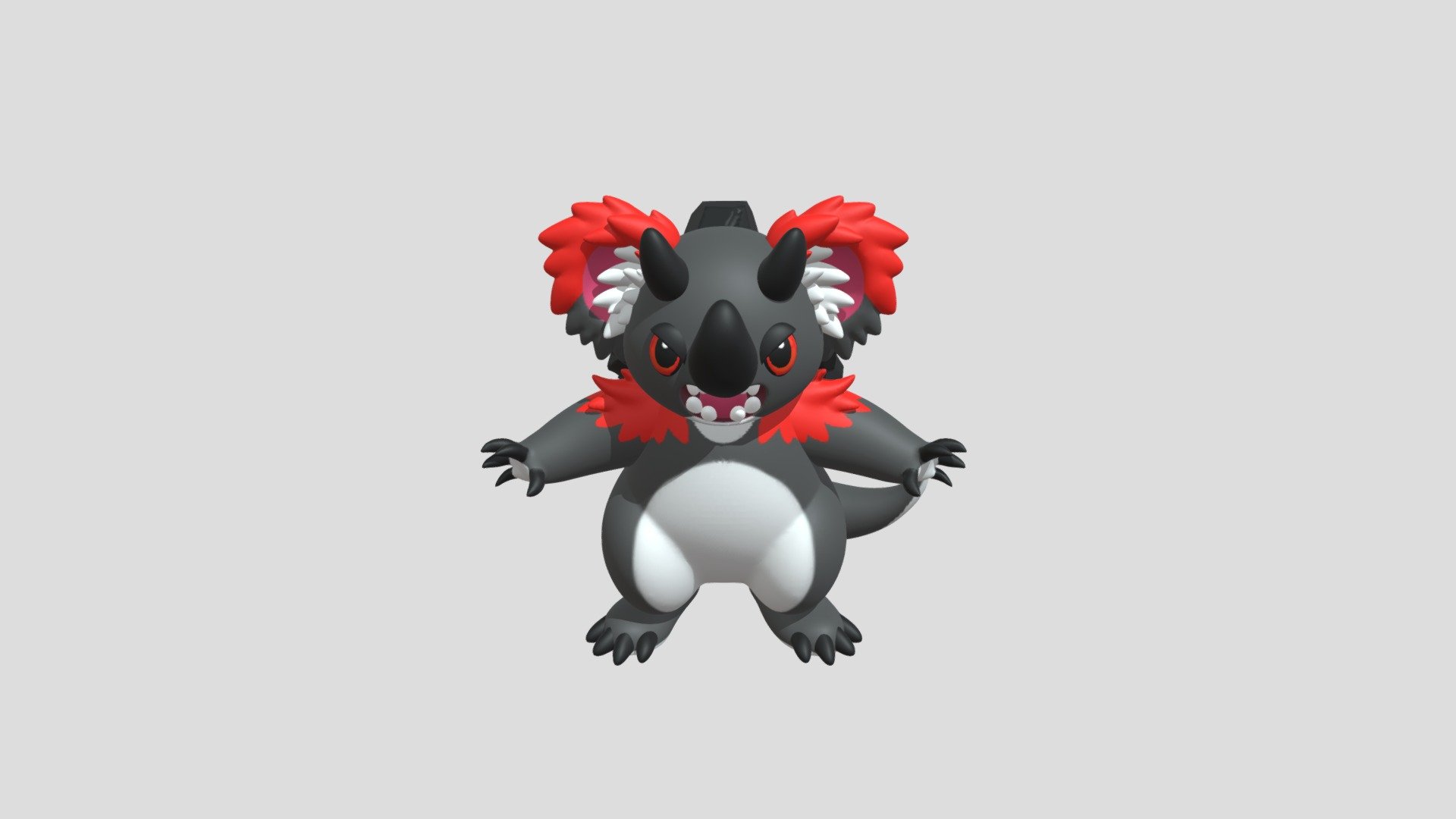 Drop Bear Fakemon - 3D model by trashbambi [222db81] - Sketchfab