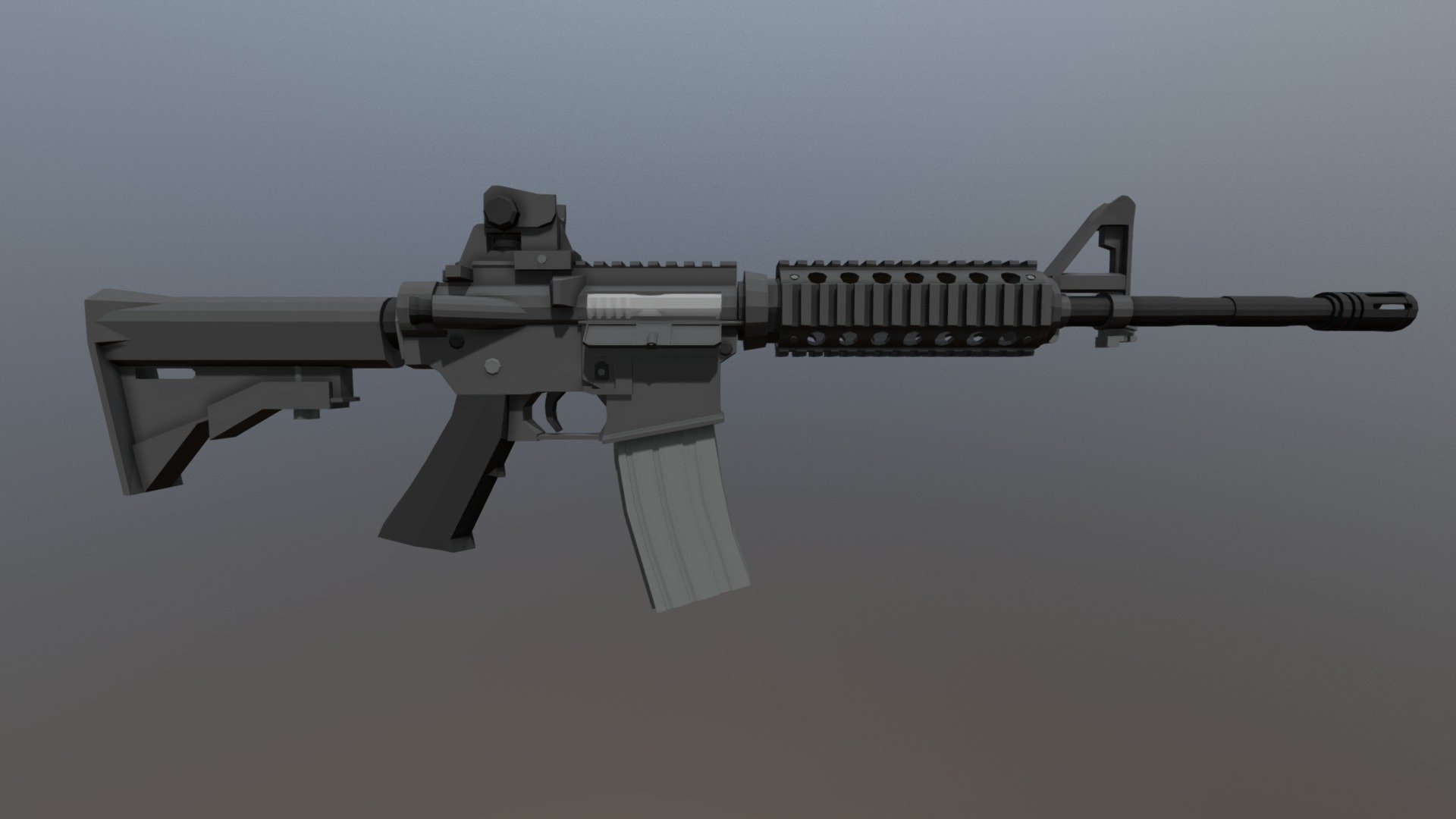 M4A4 - 3D model by actuallytheunitedstates (@WhorePotato) [222e11f ...
