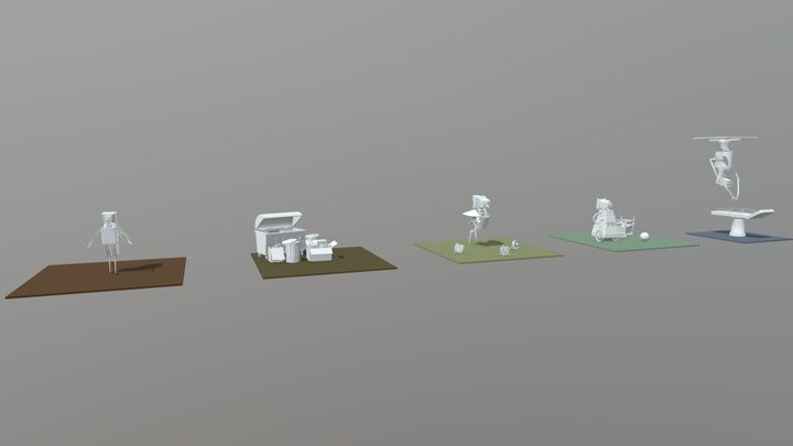 Medical-bot 3D models - Sketchfab