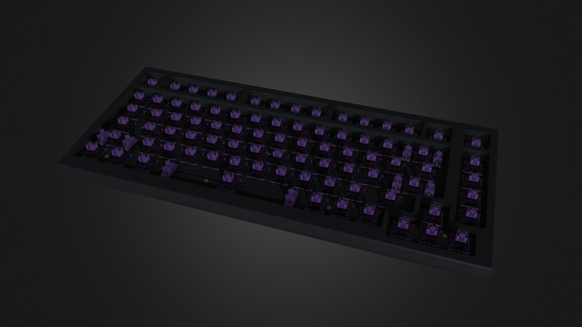 Mechanical keyboard Monsgeek MG75W - Download Free 3D model by ZerOSq ...
