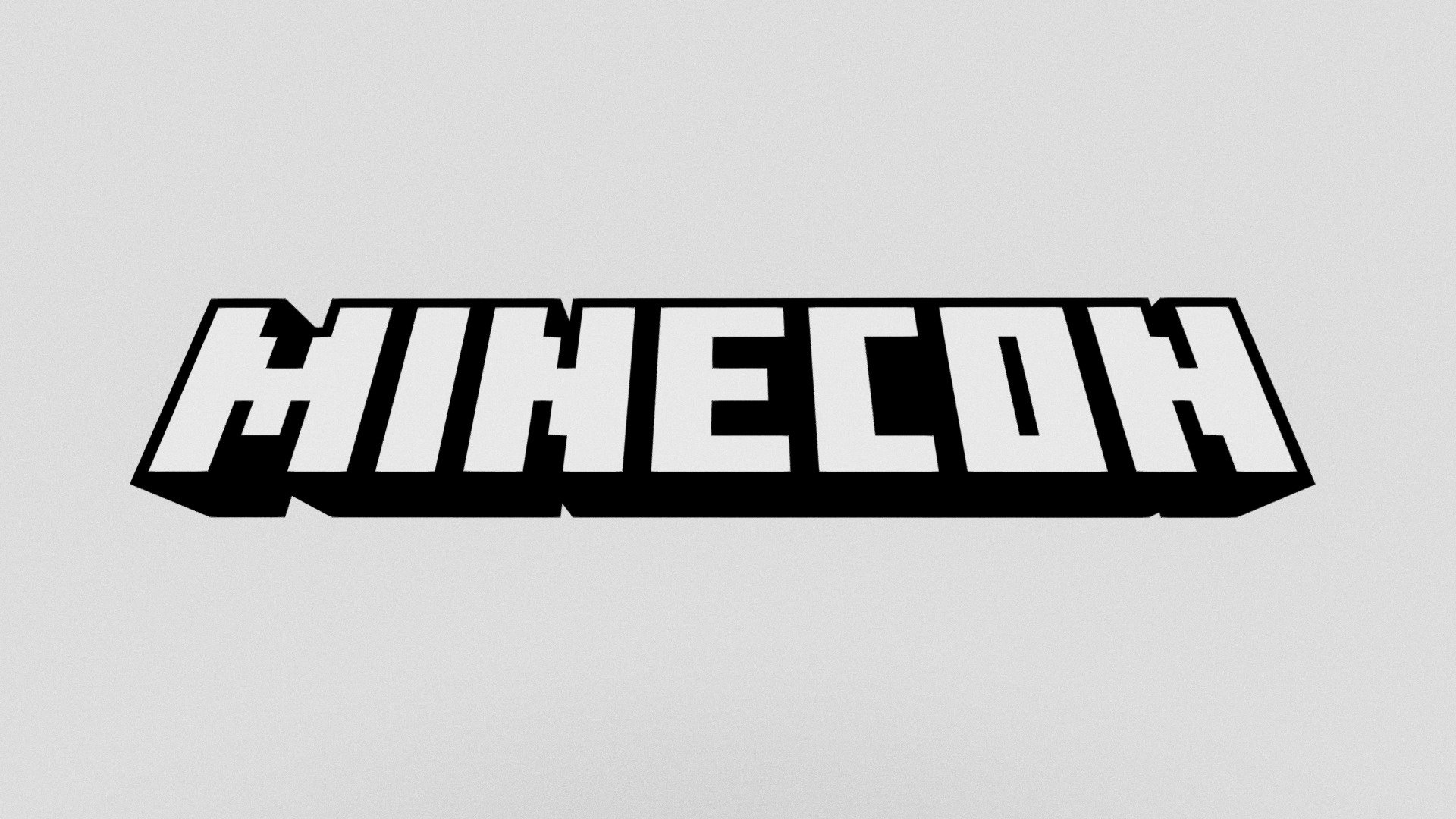 Minecon Logo - 3D model by tg (@tgaaaaaaaaaa) [2230b06] - Sketchfab