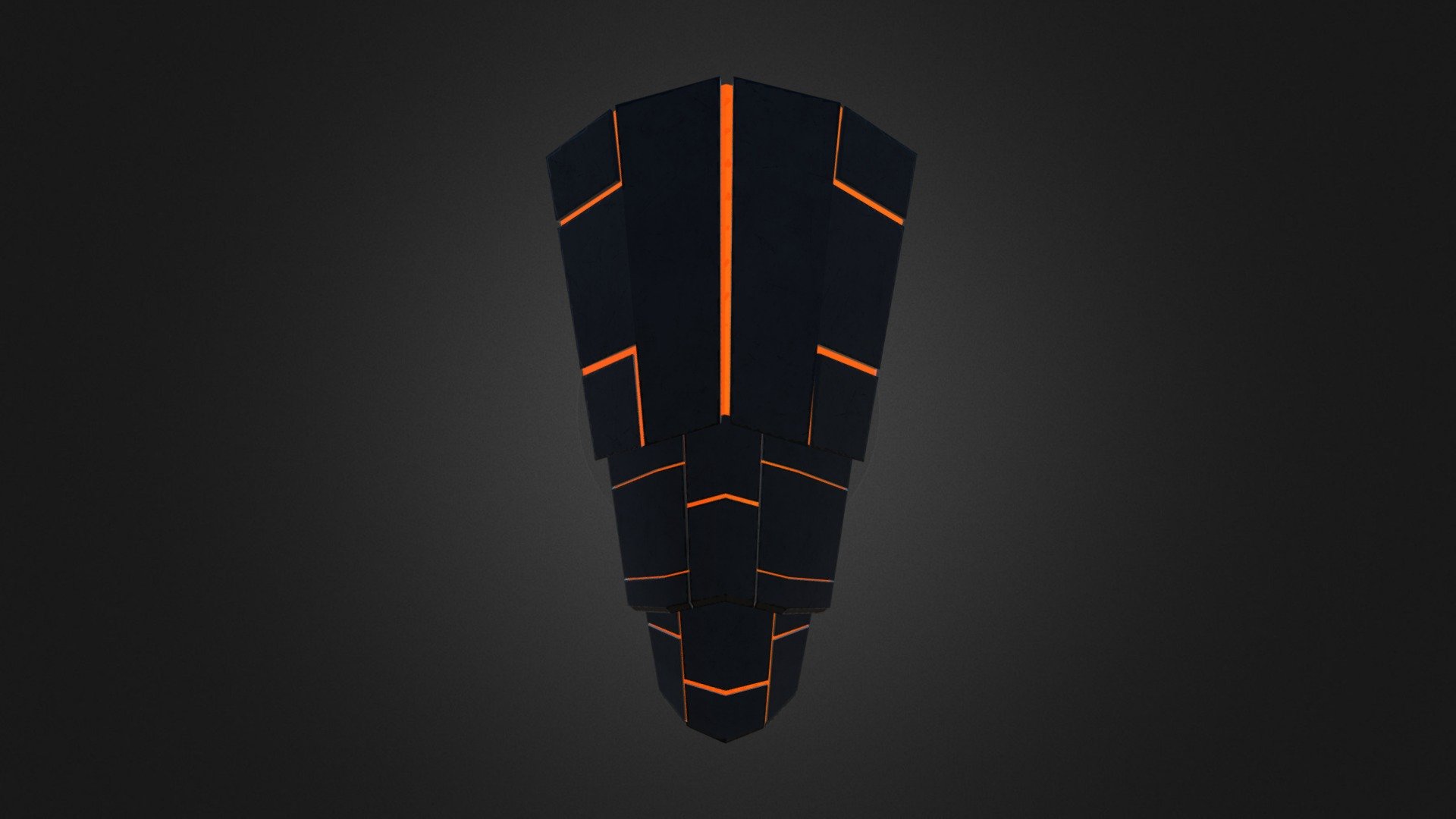 Futuristic Shield - 3D model by JigRL [2230e0a] - Sketchfab