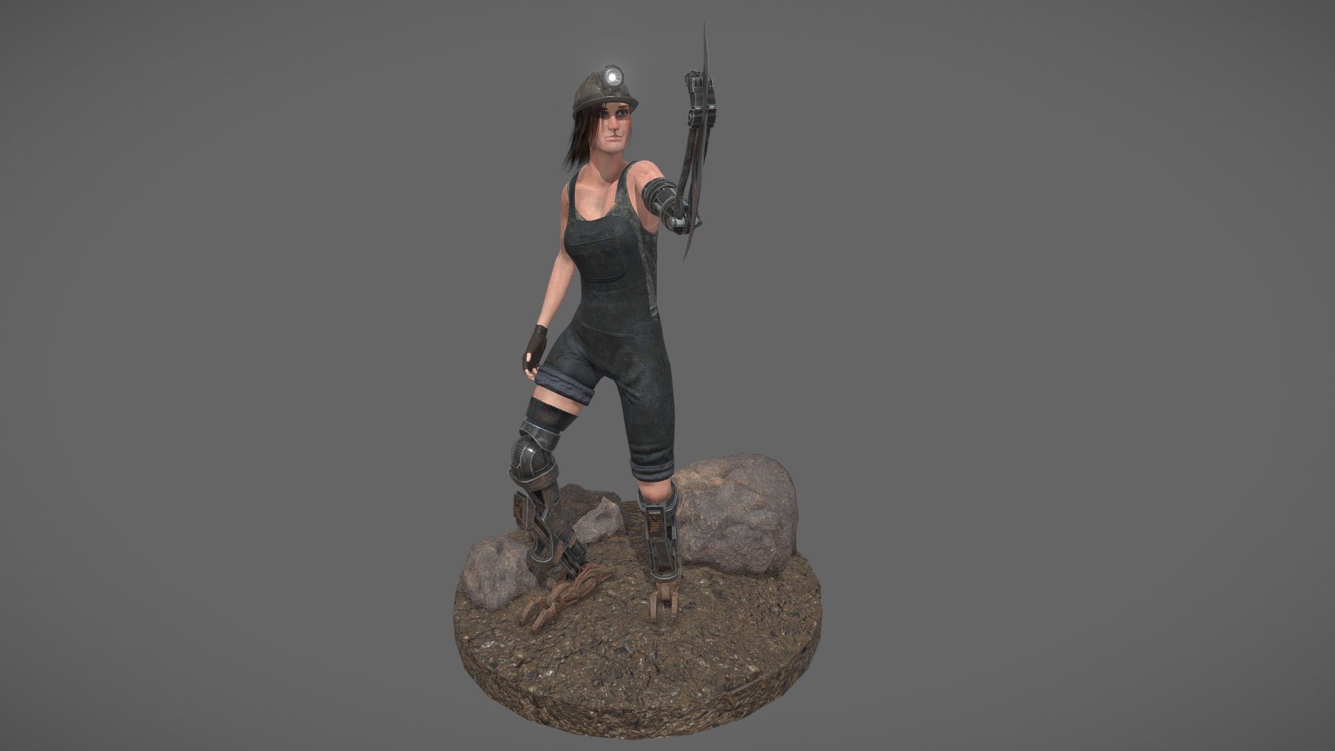 Cyborg Miner - 3D model by Tyler_Ponegalek (@Mr.Voltaro) [223155c ...