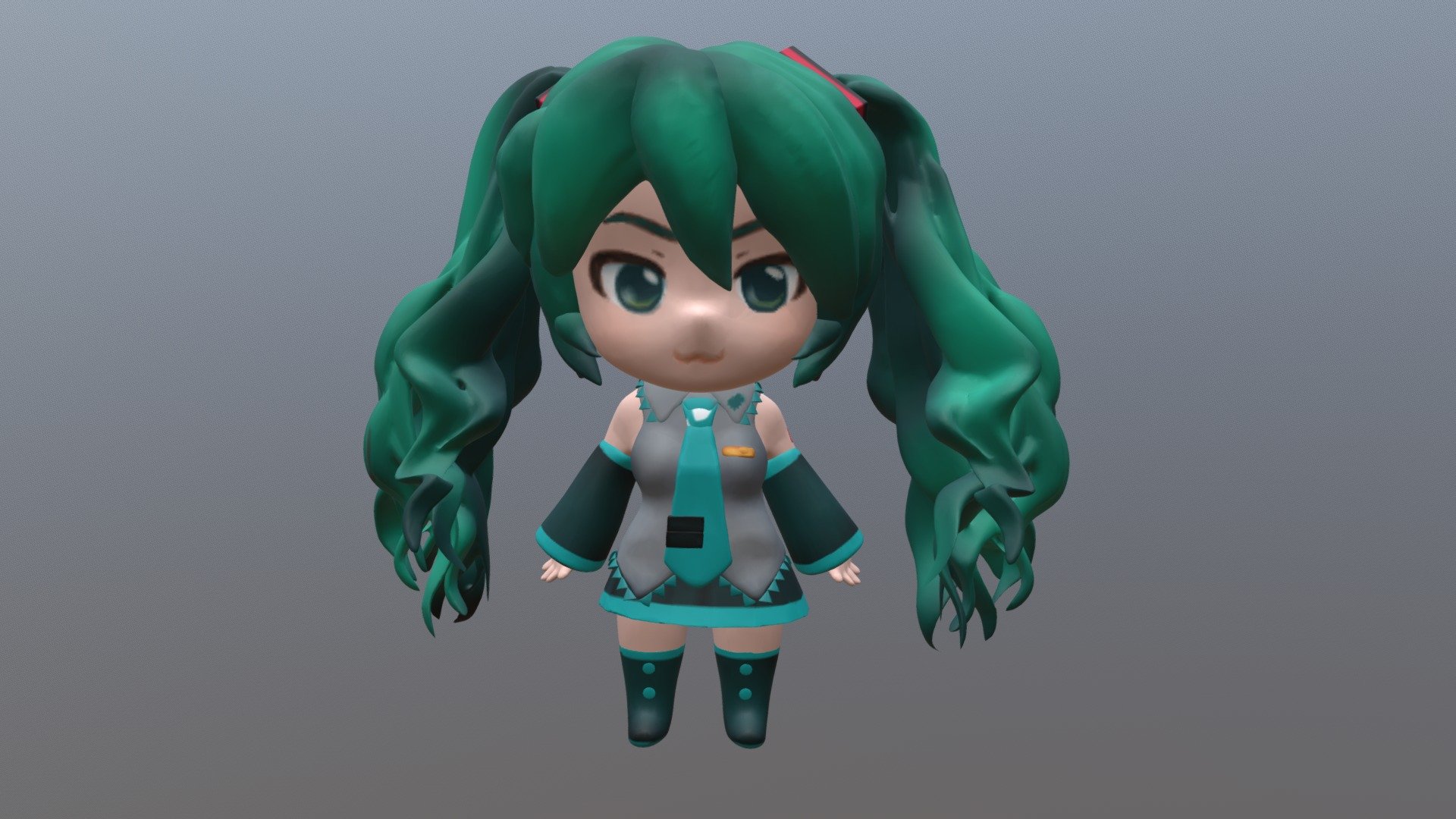 mikunano - 3D model by megamega [2231bab] - Sketchfab