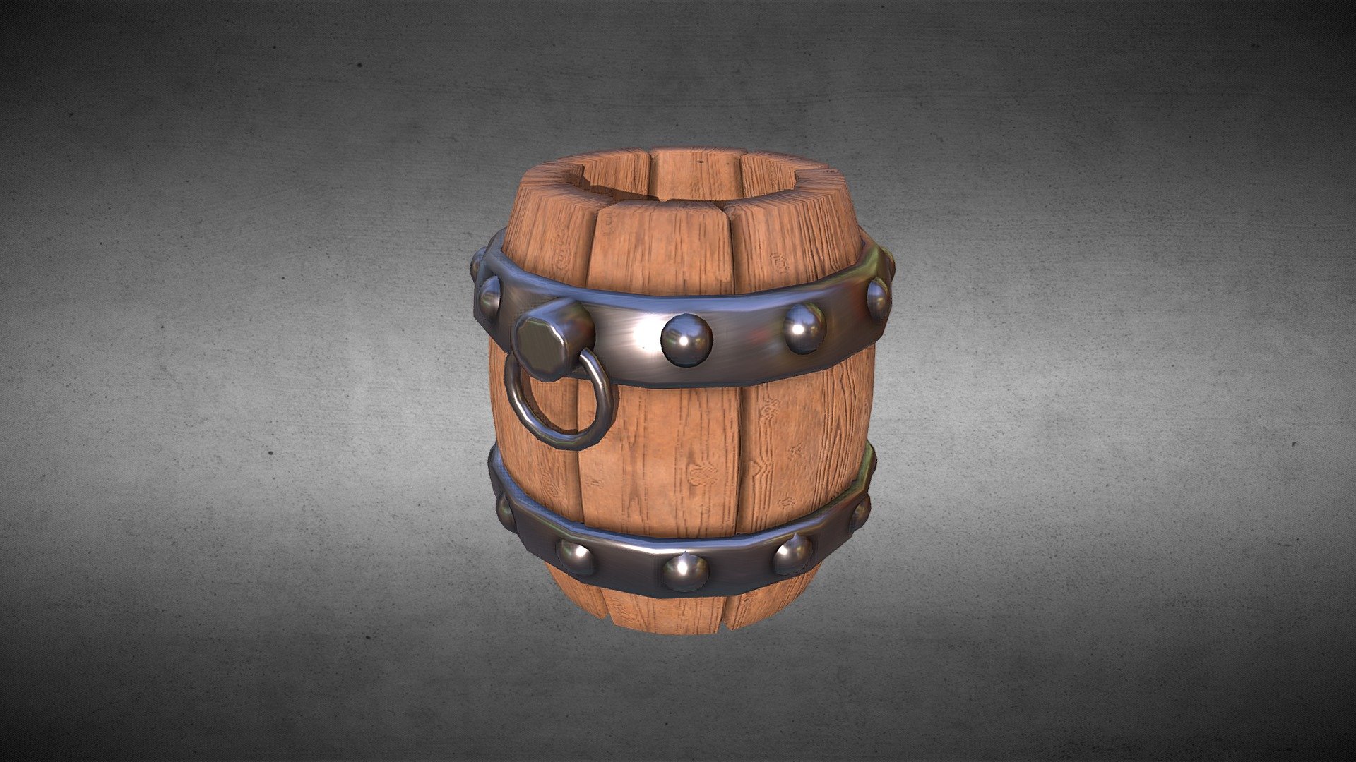 Barrel - Download Free 3D model by flames1884 [2231d42] - Sketchfab