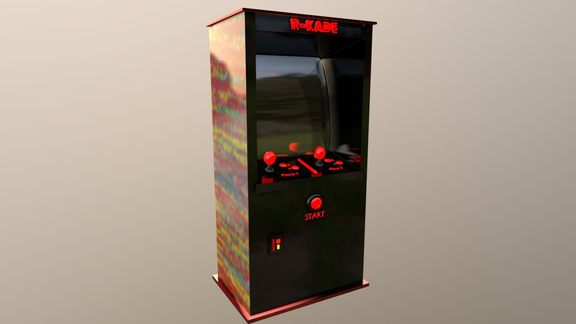 R-Kade Arcade - 3D model by Shadow (@ShadowFolf) [2231e60] - Sketchfab