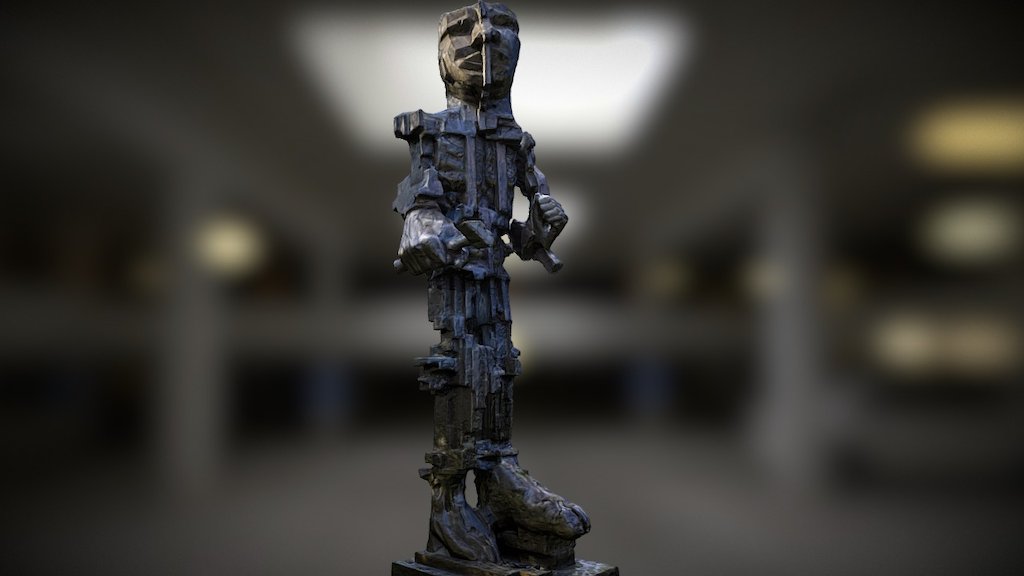 Eduardo Paolozzi Vulcan - 3D model by public-art.uk [22347b4] - Sketchfab