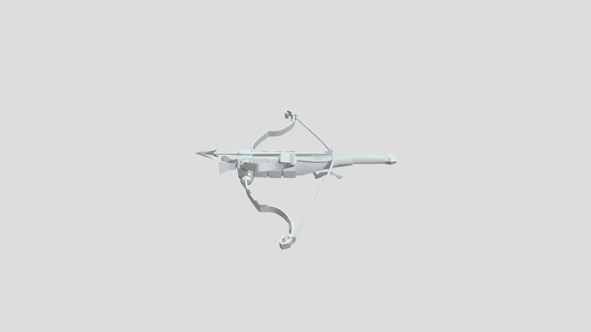 Crossbow Edit (student Project) - 3D model by Gonzalo3103 [223510c ...