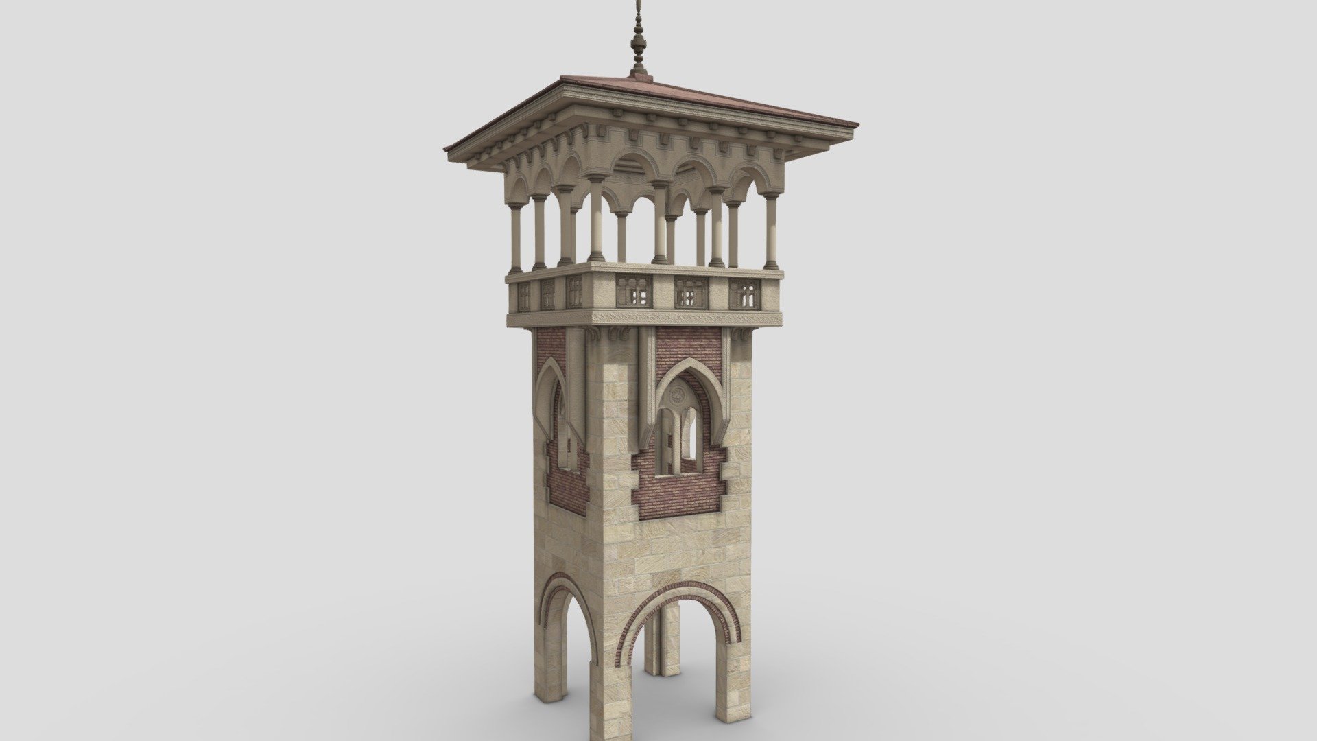 Tower - Download Free 3D model by local.yany [223588d] - Sketchfab