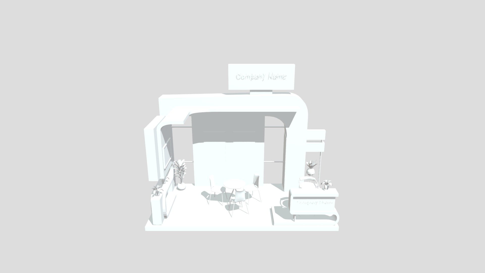 Stall - Download Free 3D model by Mohsin (@mk415278) [2235b39] - Sketchfab