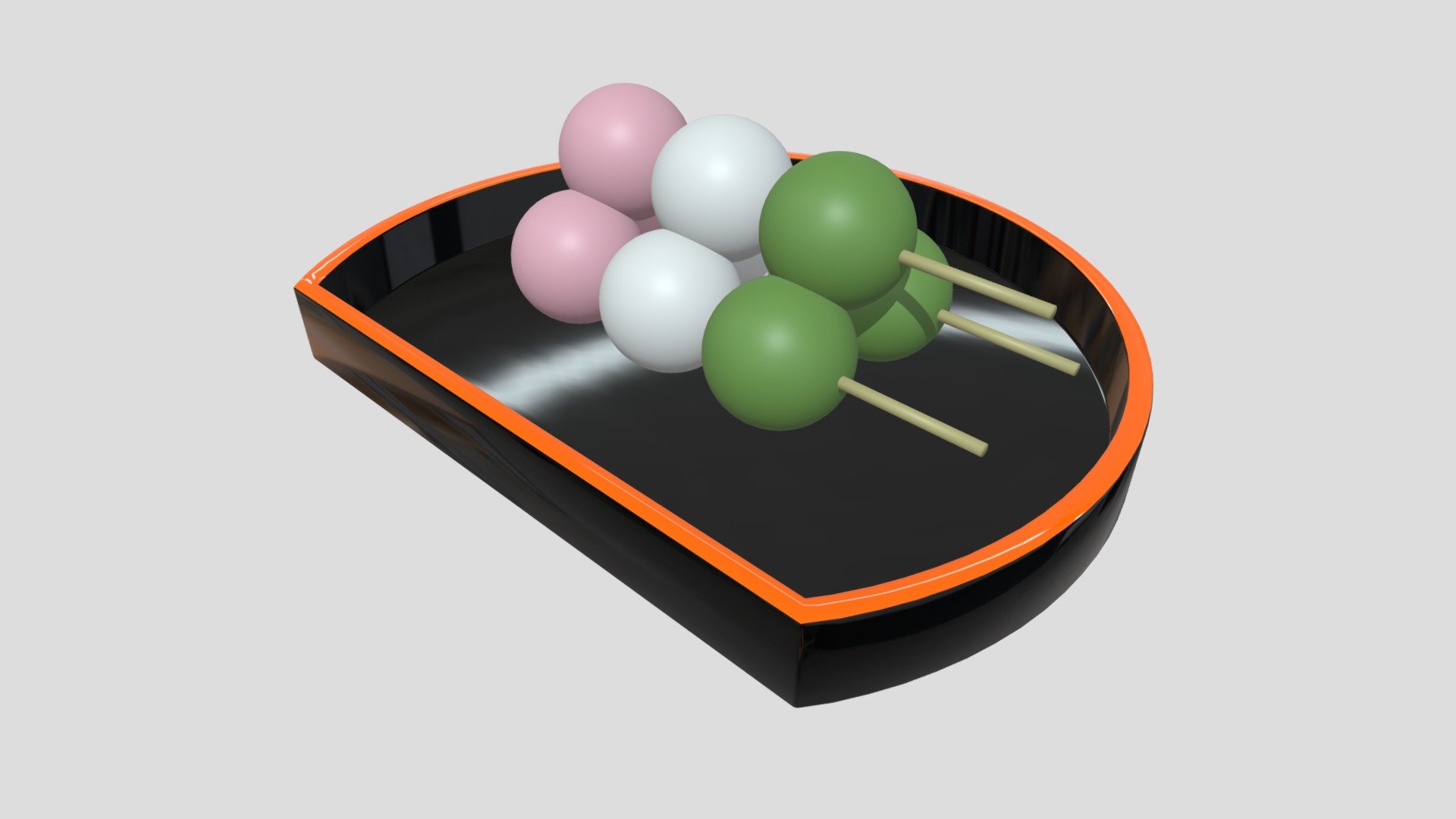 Dango - Download Free 3D model by tsutomu.saito [223615e] - Sketchfab