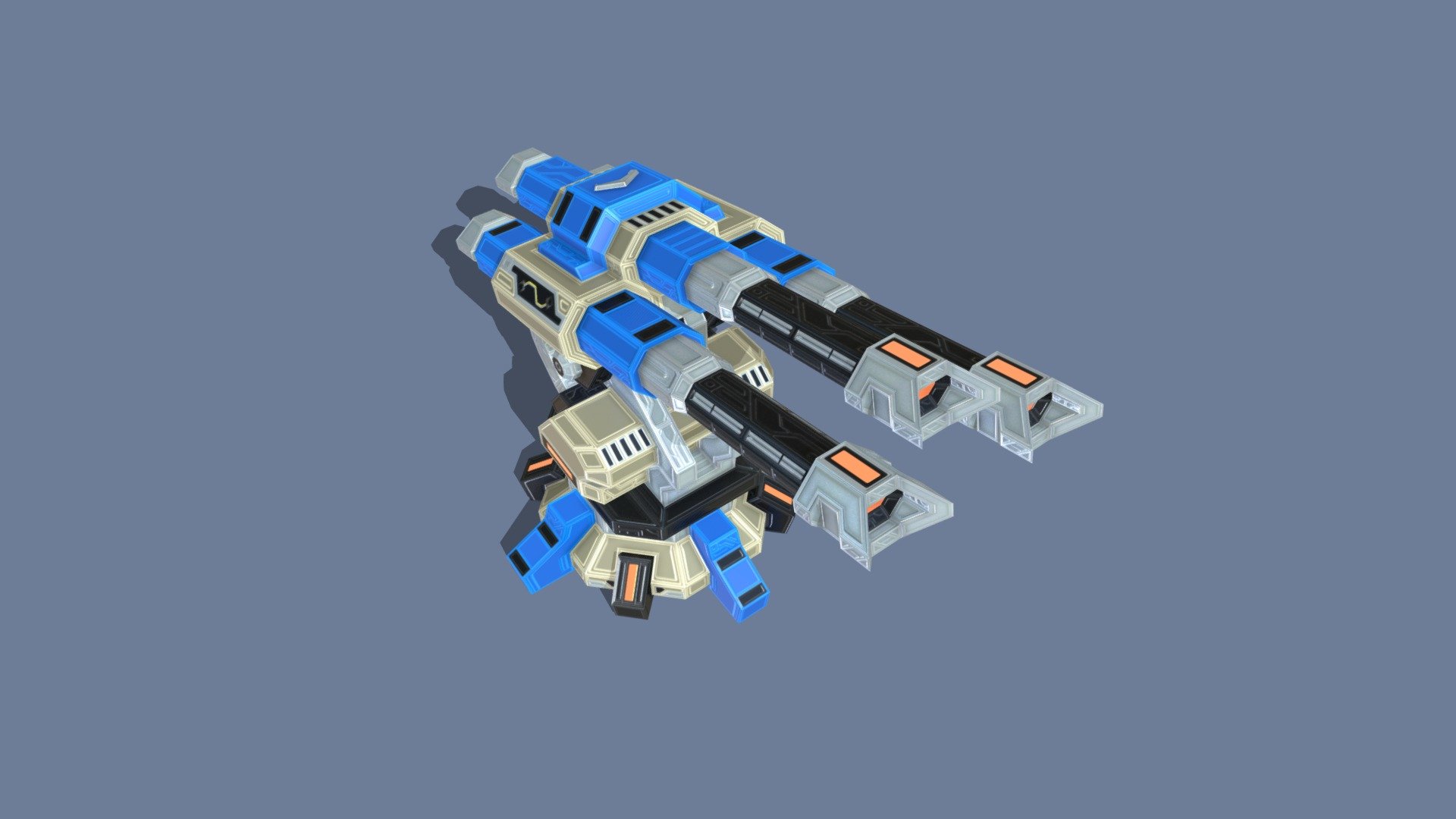 TAP: Bow Advanced Long Range Plasma Cannon - 3D model by Miguel Beckers ...