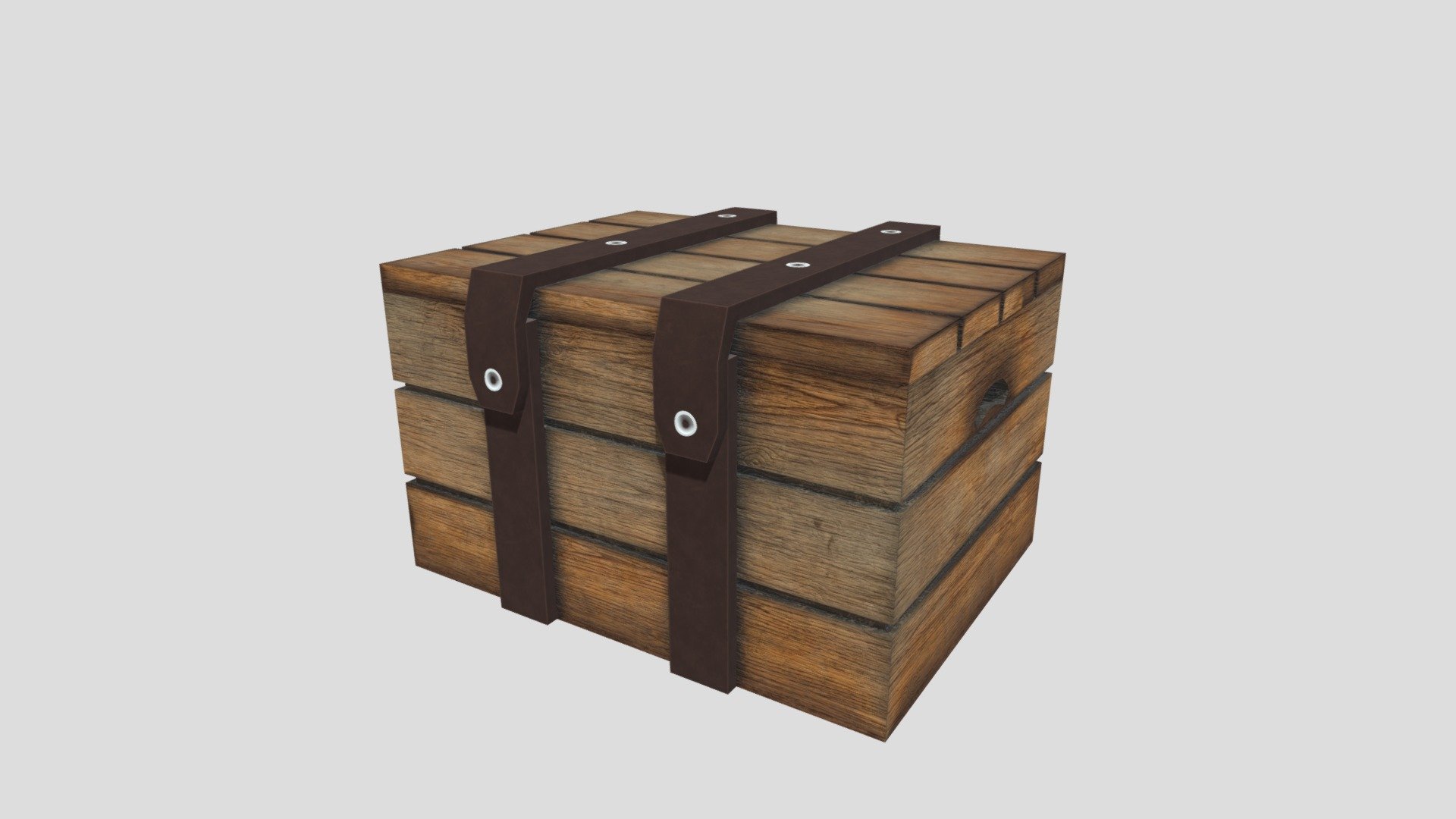 Box Crate Medium - 3D model by Daniellemcbride [2237616] - Sketchfab