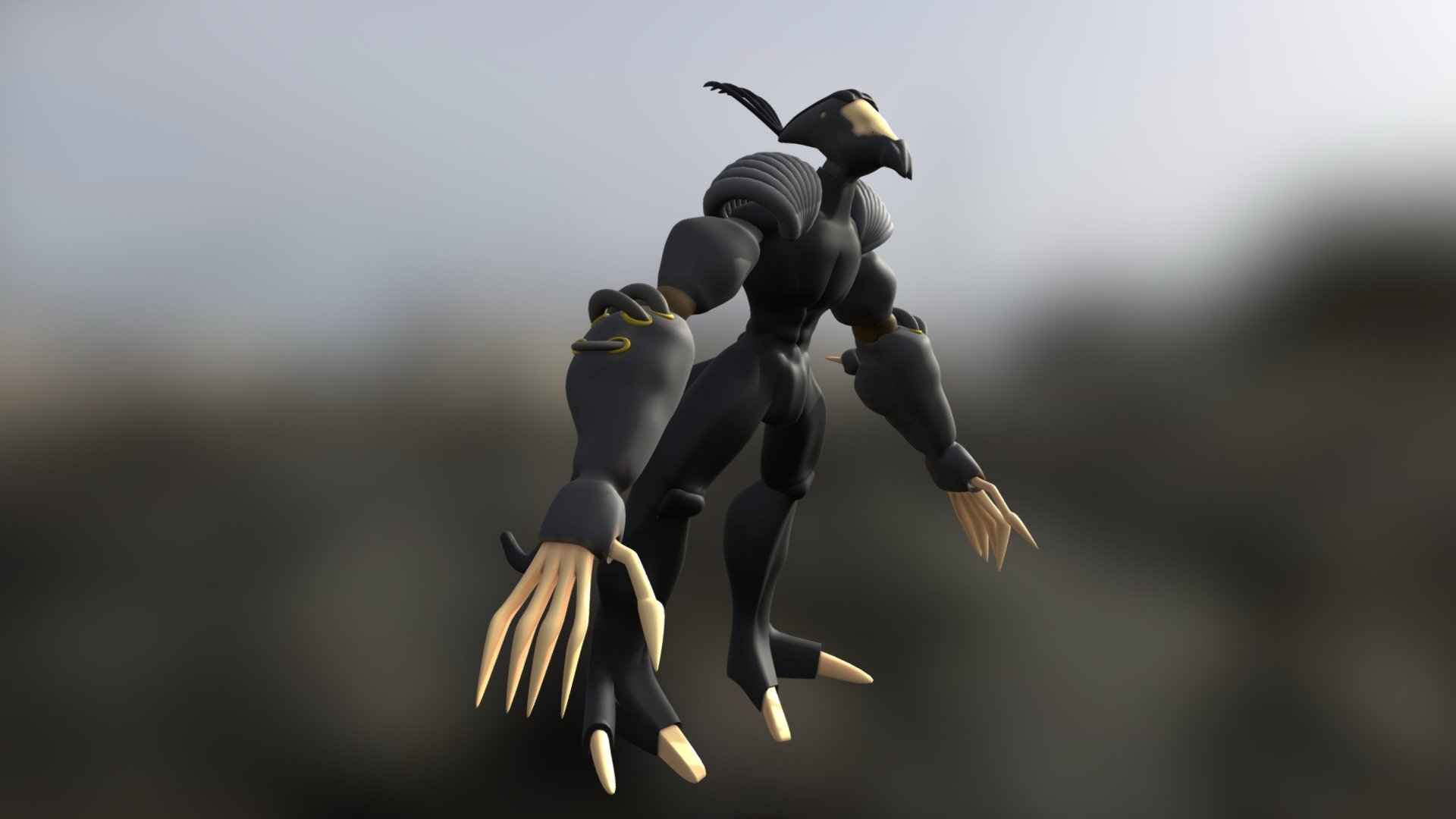 FIGTHER33 - 3D model by And (@bombermank) [223809a] - Sketchfab