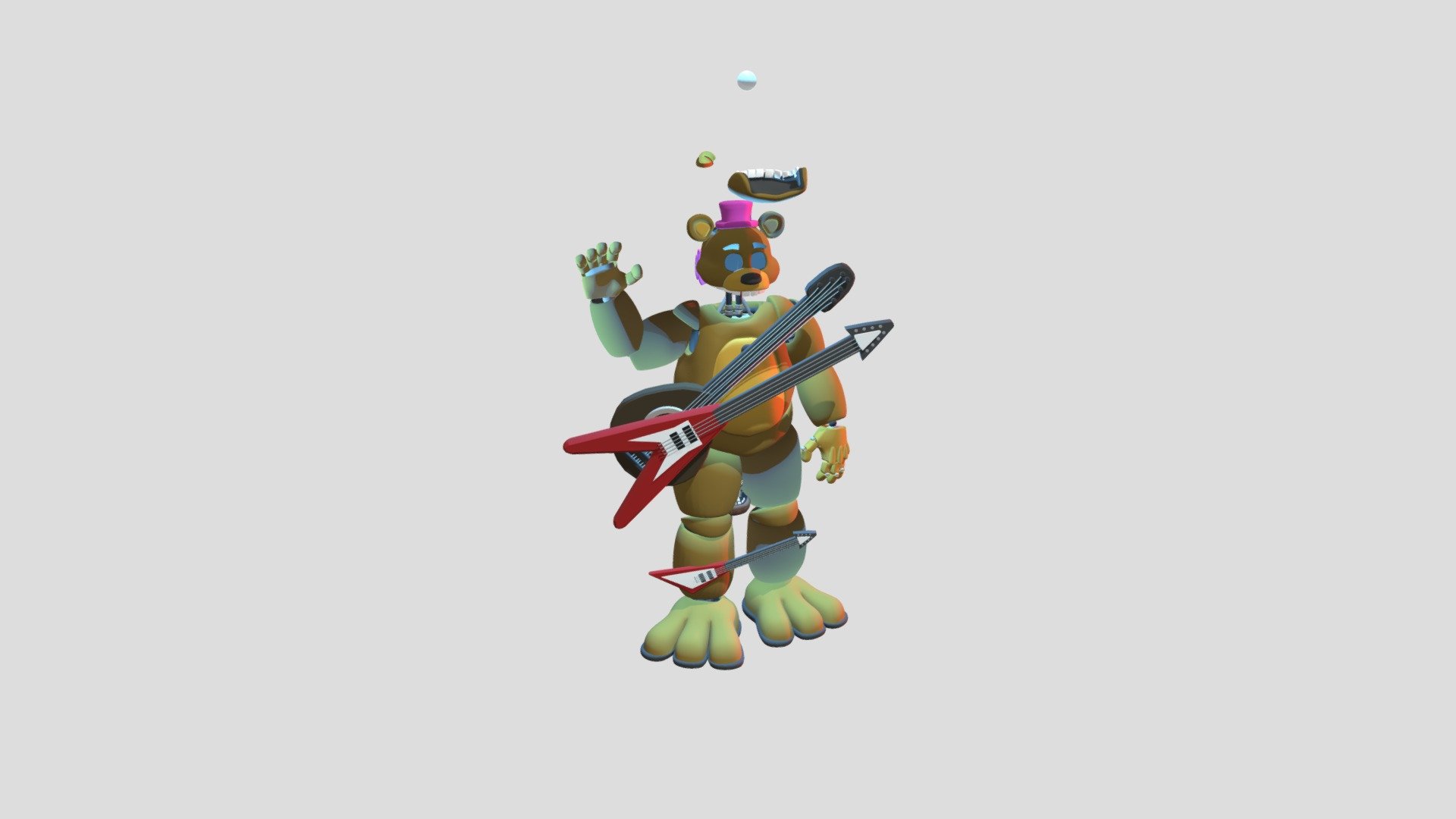 Fab Convert.com_springfredbear - Download Free 3D model by Gutbear ...