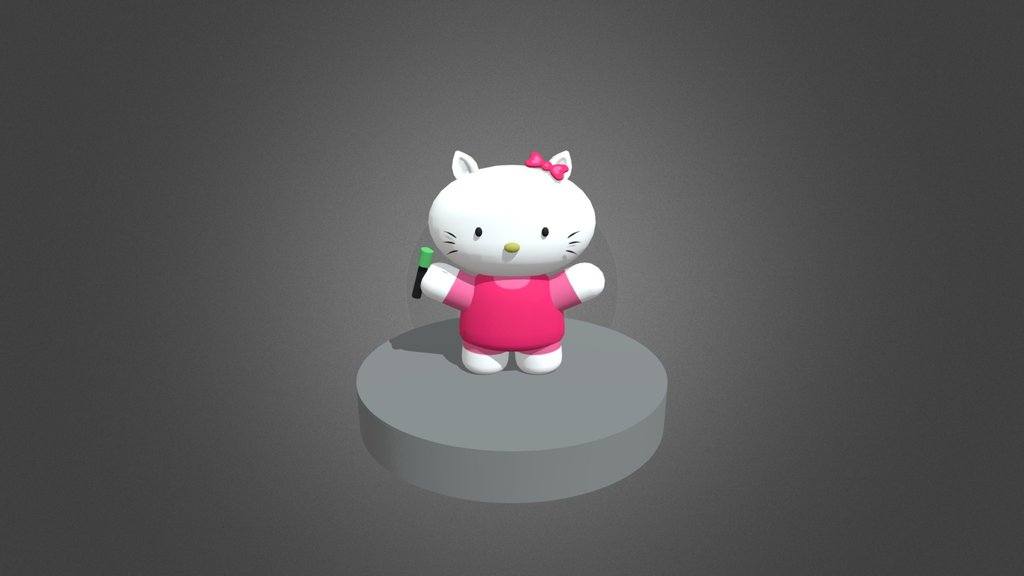 Hello Kitty-Sanrio - A 3D model collection by lovelydesolation - Sketchfab