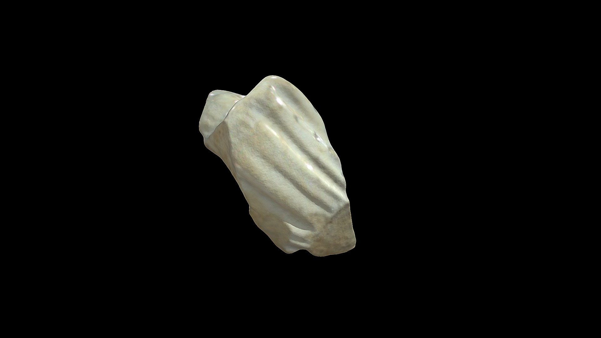 Ironstone Finial Sherd - 3D model by MDOTarchaeology [223d250] - Sketchfab