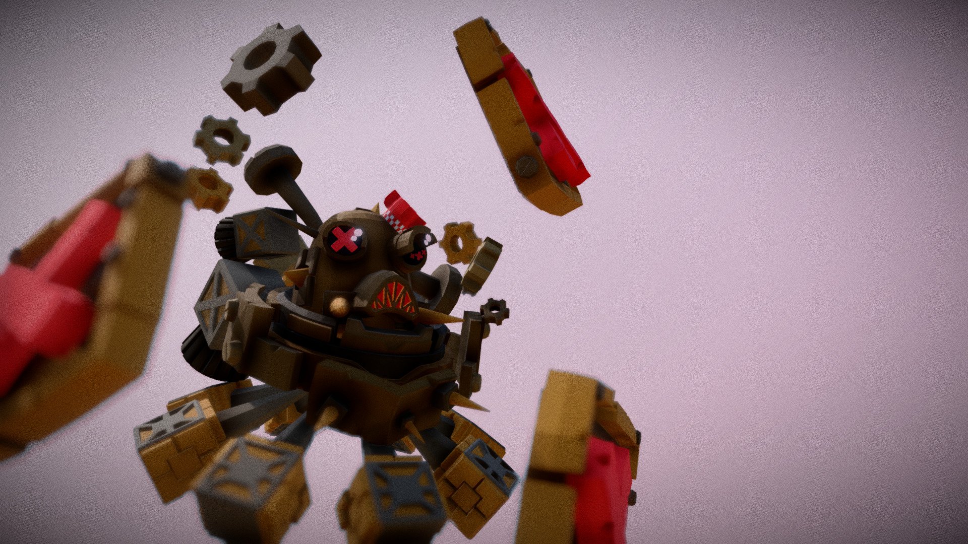 Pulpo Malo - 3D model by carlestenorio [223d7dd] - Sketchfab