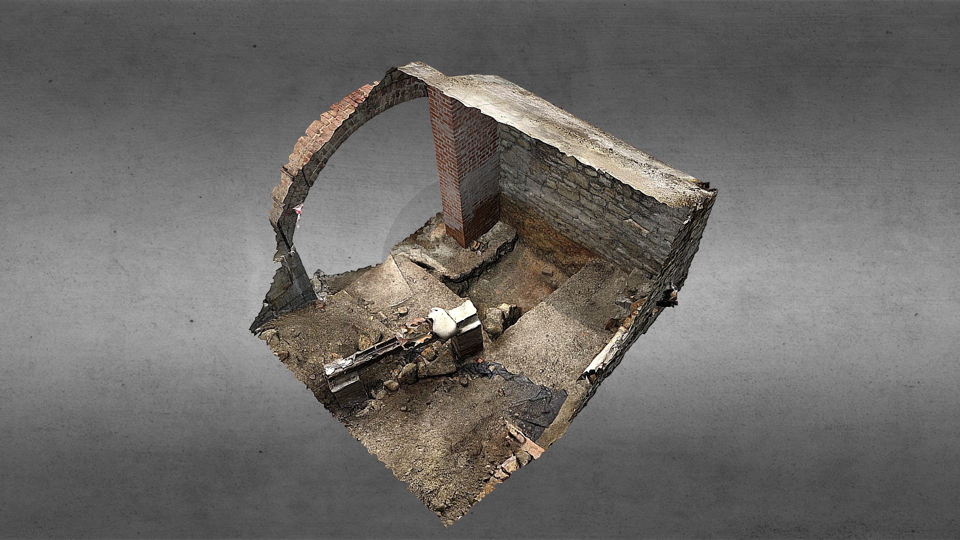 Period 2 bath, Roman Baths, Bath - Download Free 3D model by Cotswold ...