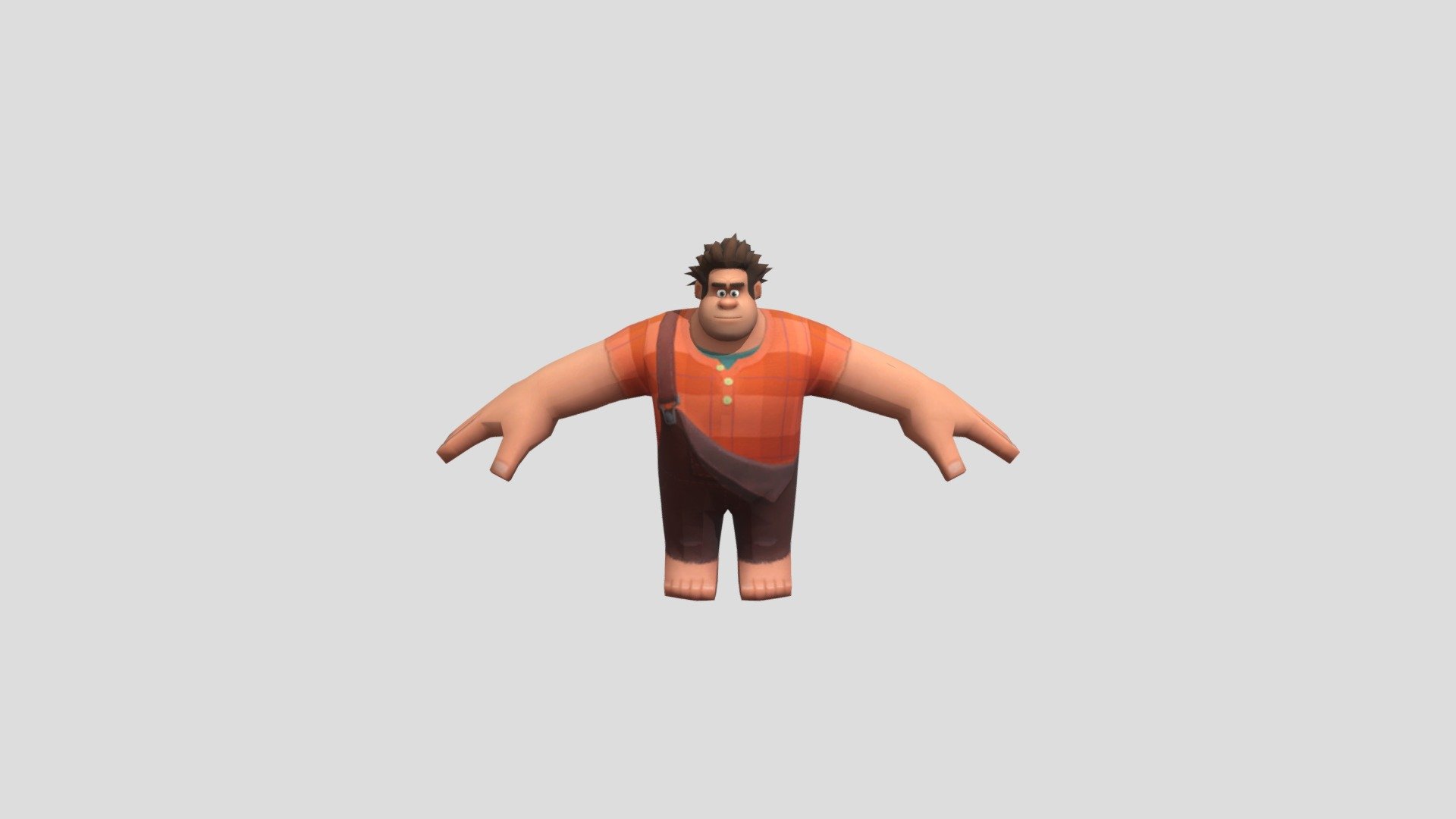 Wreck-It Ralph (Disney) - Download Free 3D model by DamianToons ...