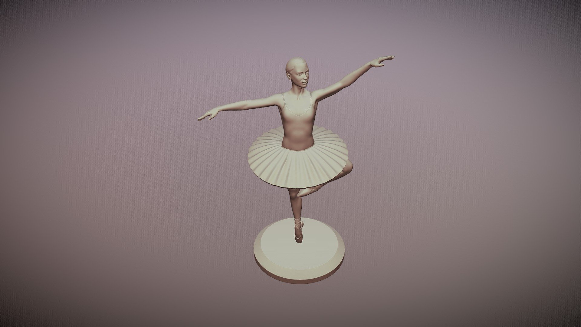 Ballet Dancer - 3D model by niaccstem [223f9c6] - Sketchfab